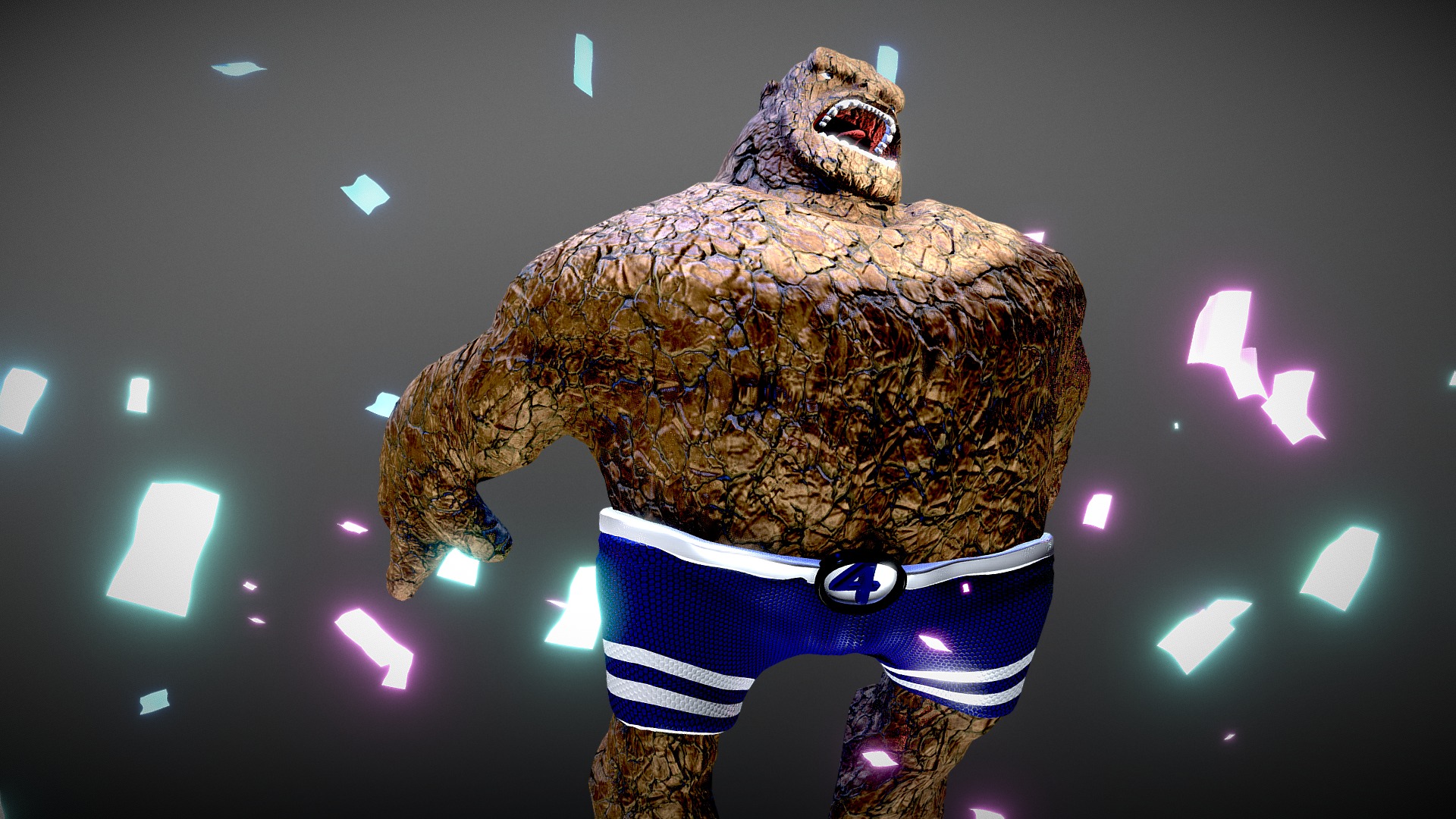 The Thing - 3D model by stvbabb [eaef8c1] - Sketchfab