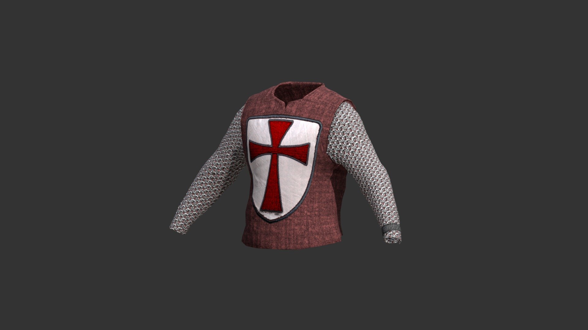 Templar Knights Chainmail - 3D model by Edronz [eaefef9] - Sketchfab