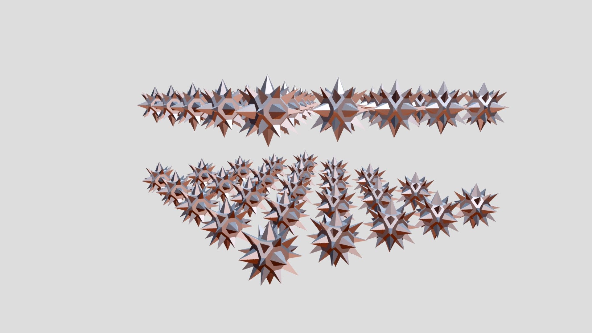 Spike Mines Ready To Be Deployed - Download Free 3D model by Trockk ...
