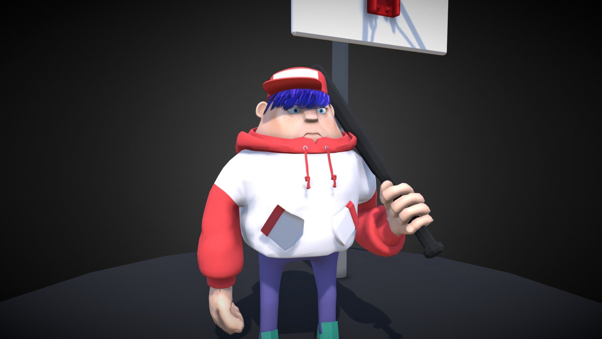Bully Boy - 3D model by Beqqu [eaf1581] - Sketchfab