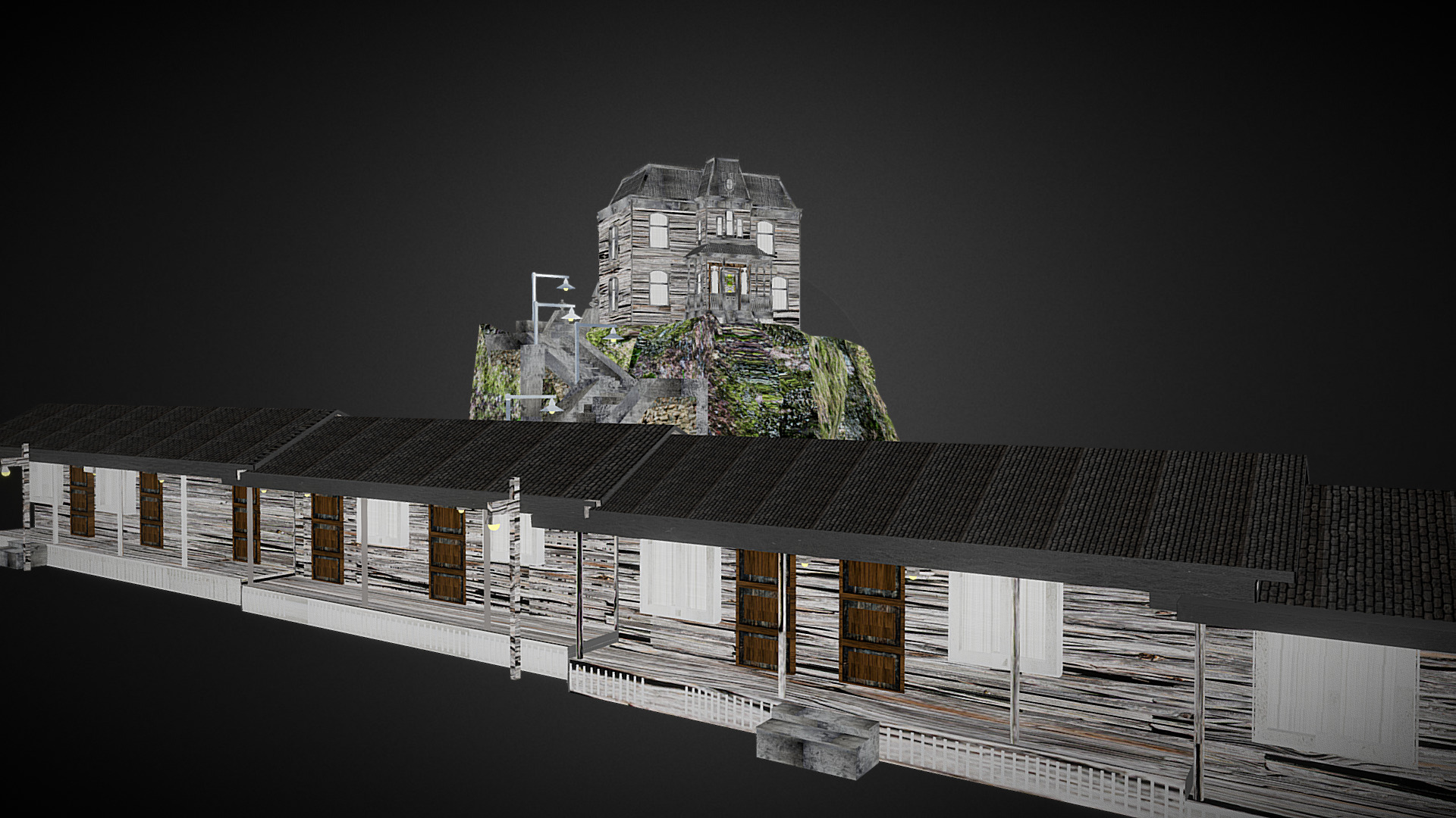 BATES MOTEL (Friendly model) - 3D model by Lety Crespillo (@makiabela ...