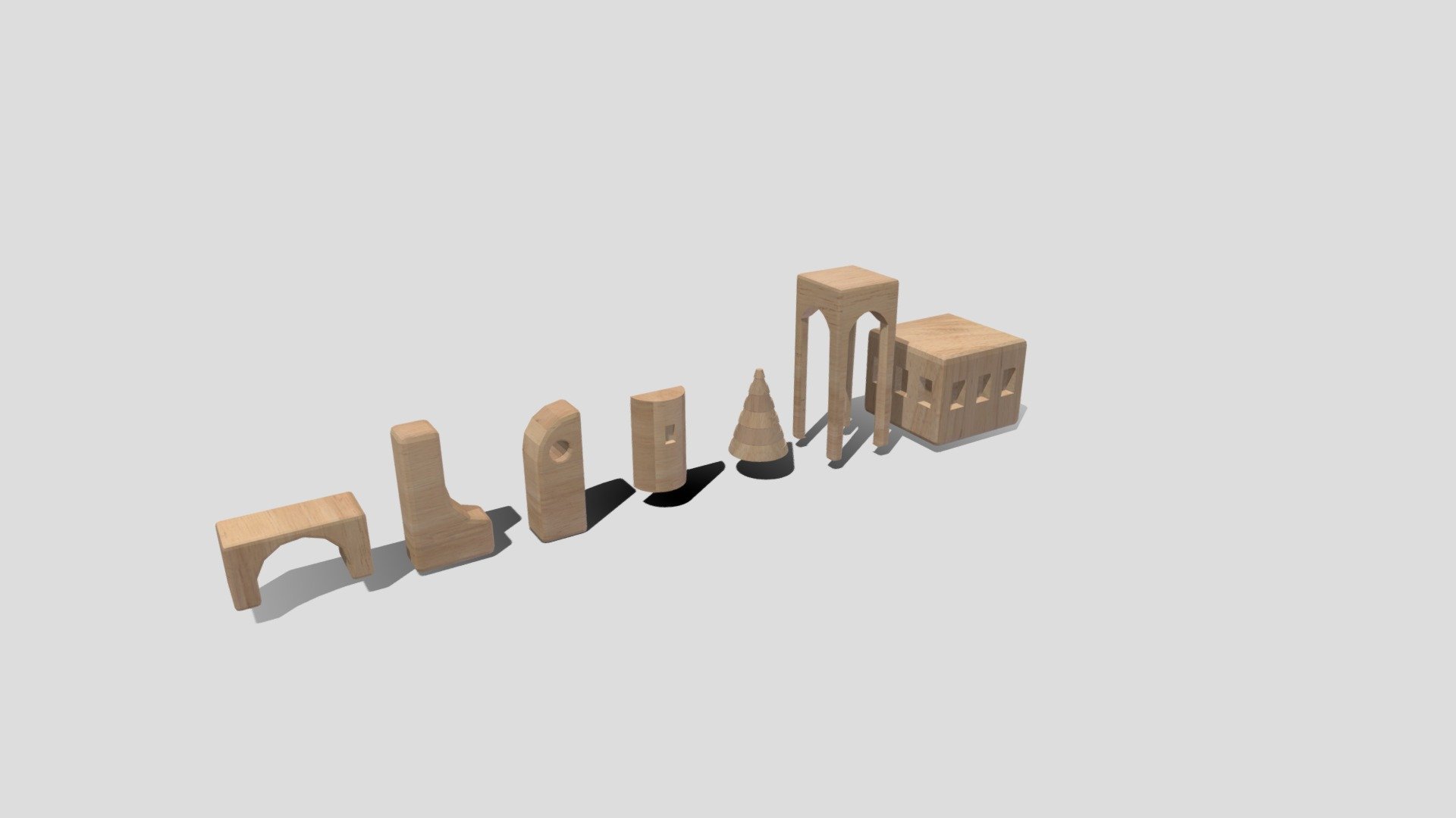 Unit Blocks Advanced - 3D model by NickBerman [eaf24aa] - Sketchfab