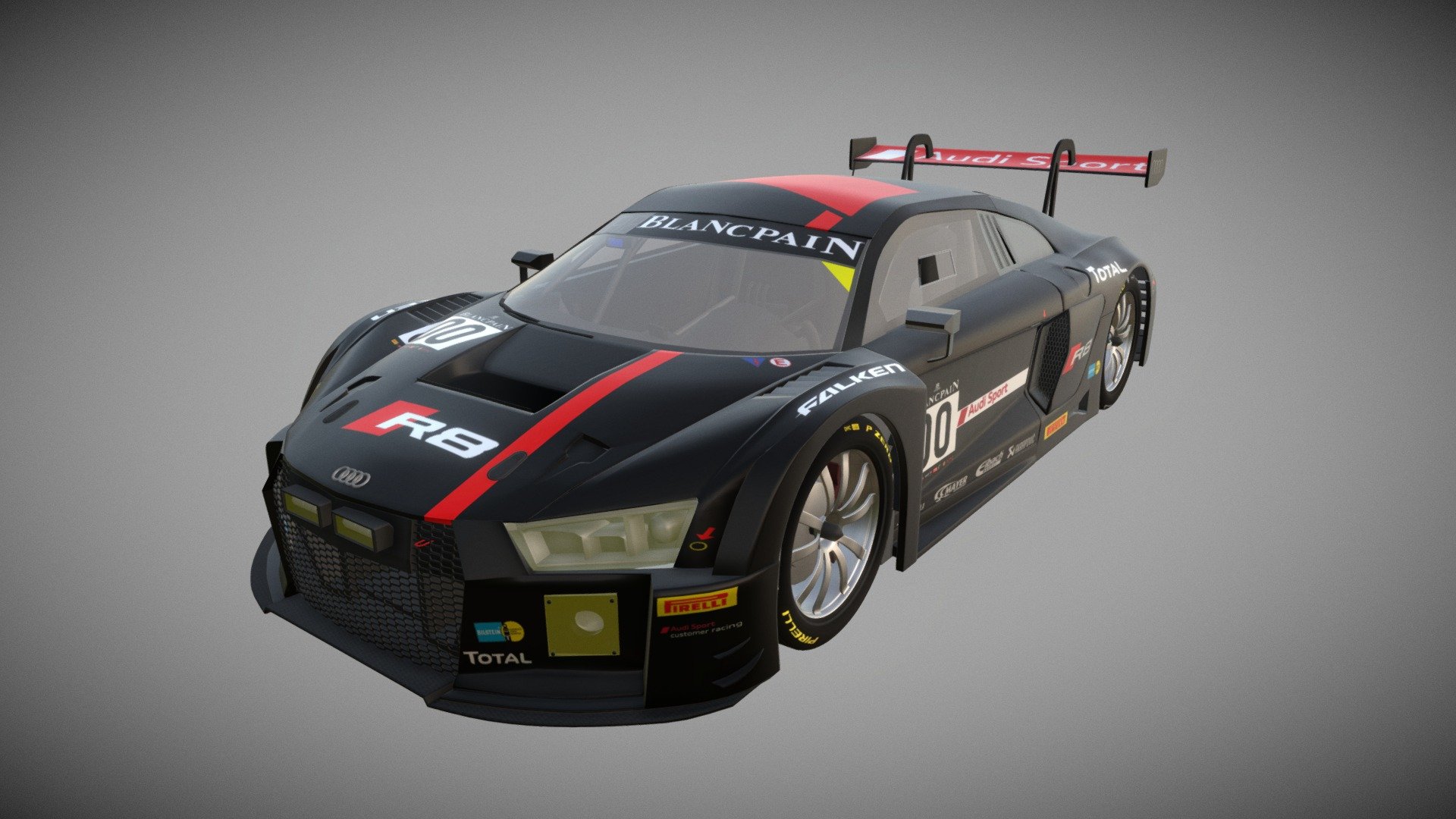 Audi R8 GT3 - Buy Royalty Free 3D model by Todor Malakchiev ...