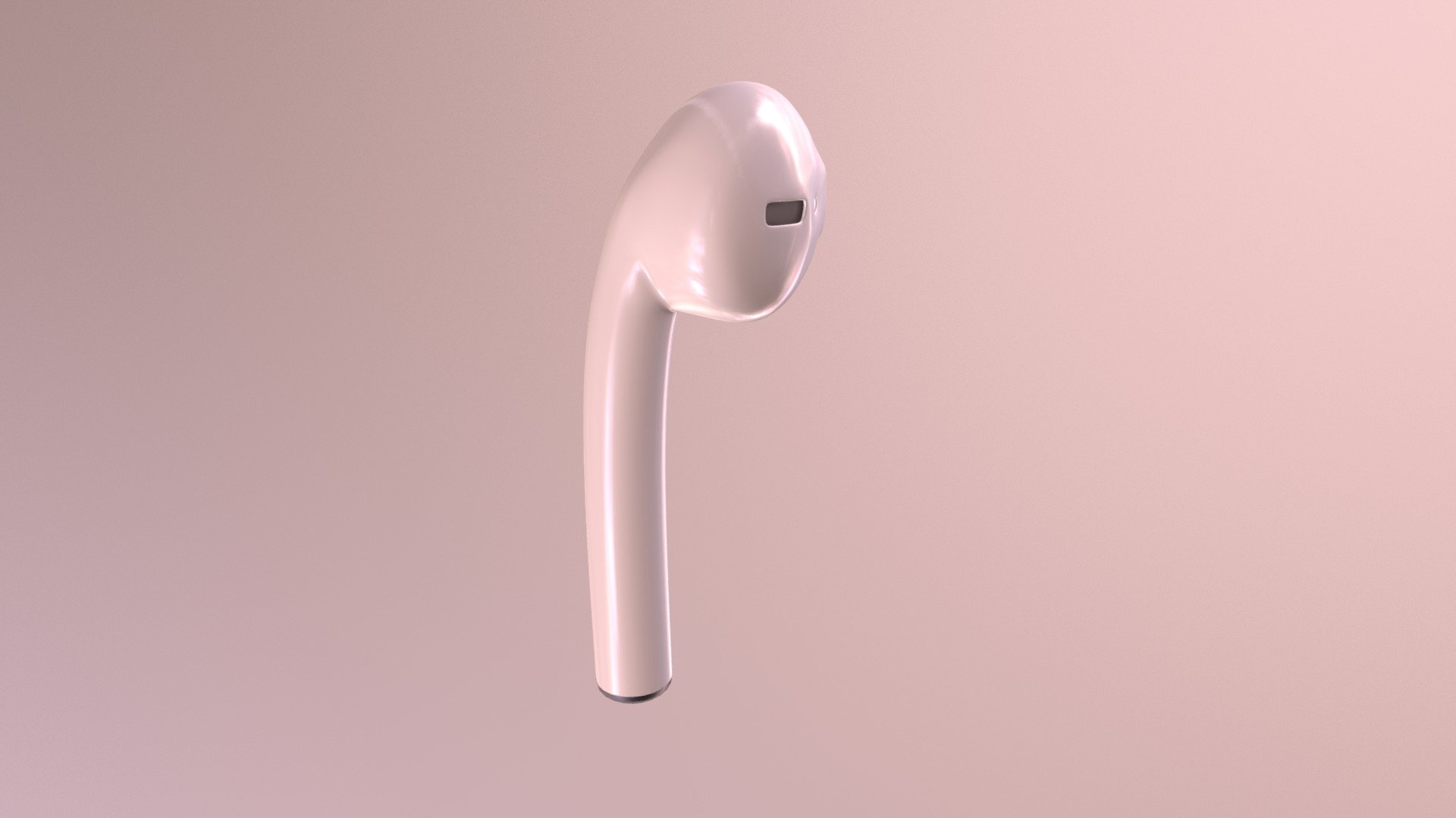 Apple's AirPod - 3D model by Nabil Jabour (@nabiljabour) [eaf36a8 ...