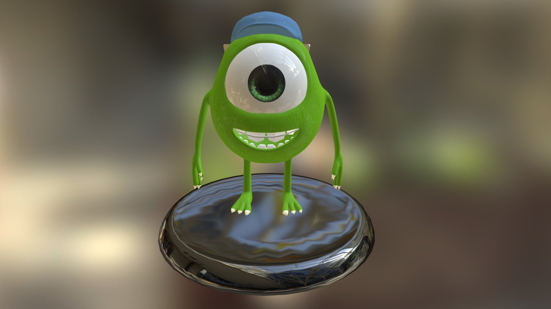 Mike - Monster S.A - 3D model by Guilherme (@dipiex) [eaf6755] - Sketchfab