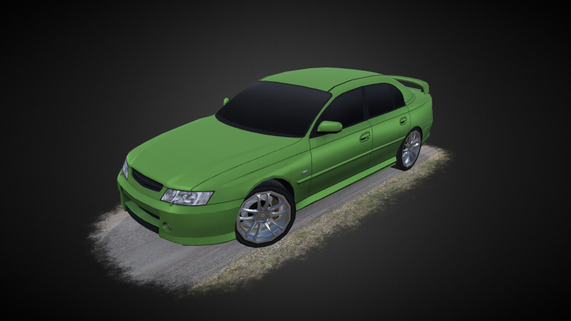 Holden Commodore Vy SS - 3D model by Devsanterr [eaf6895] - Sketchfab