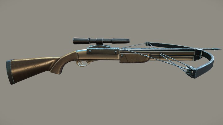 Crossbow 3D models - Sketchfab