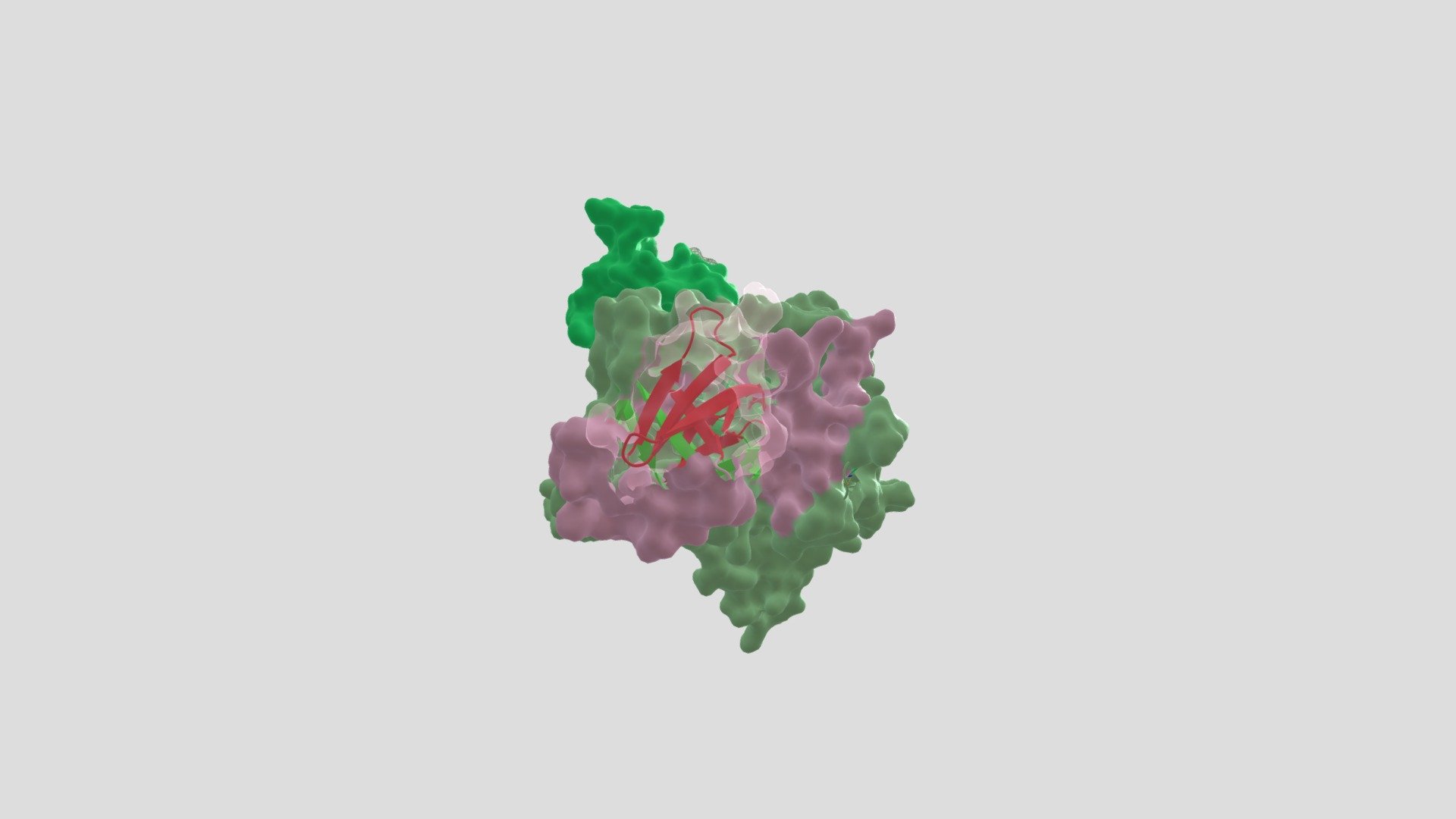 Structure of TAF1-TAF7 complex in human TFIID. - 3D model by a.pentchev ...