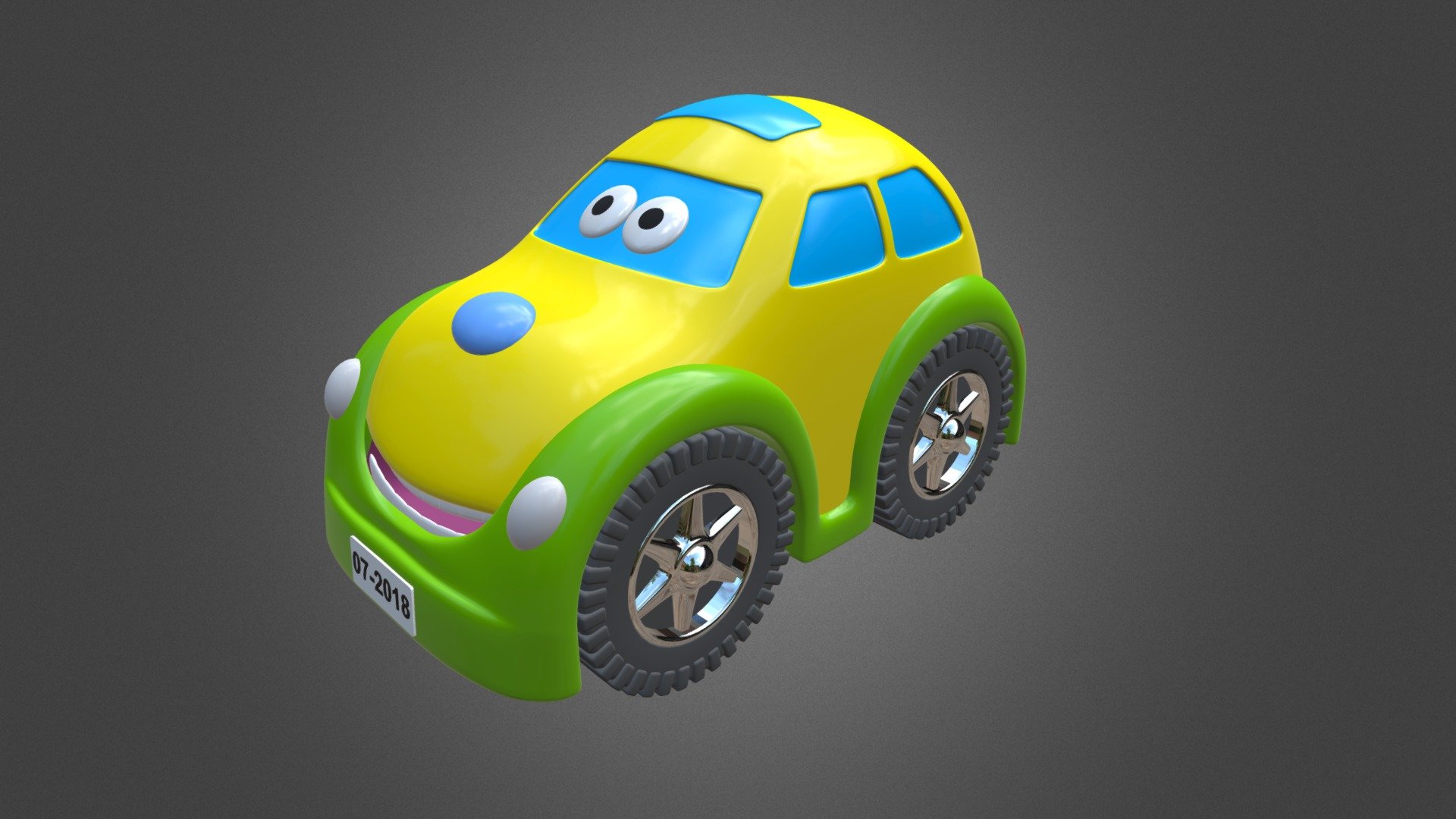 toy car 2 - Download Free 3D model by IvanPetrov [eafa894] - Sketchfab