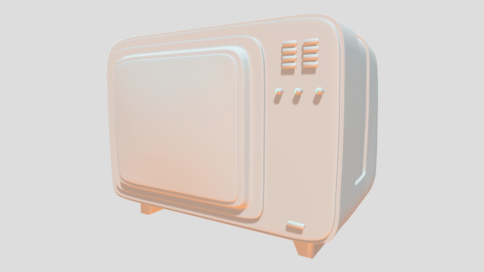 agat-4 computer monitor - 3D model by Caize [eafb2d1] - Sketchfab