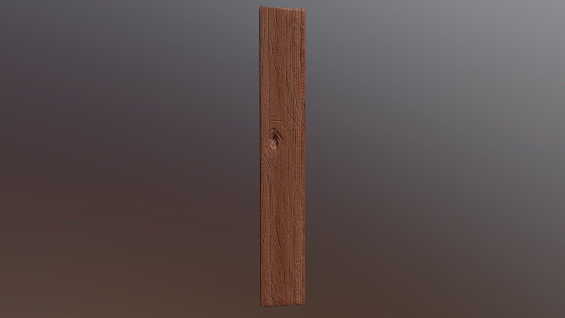 Realistic Wood Plank - 3D model by bc-Azuara [eafbd34] - Sketchfab
