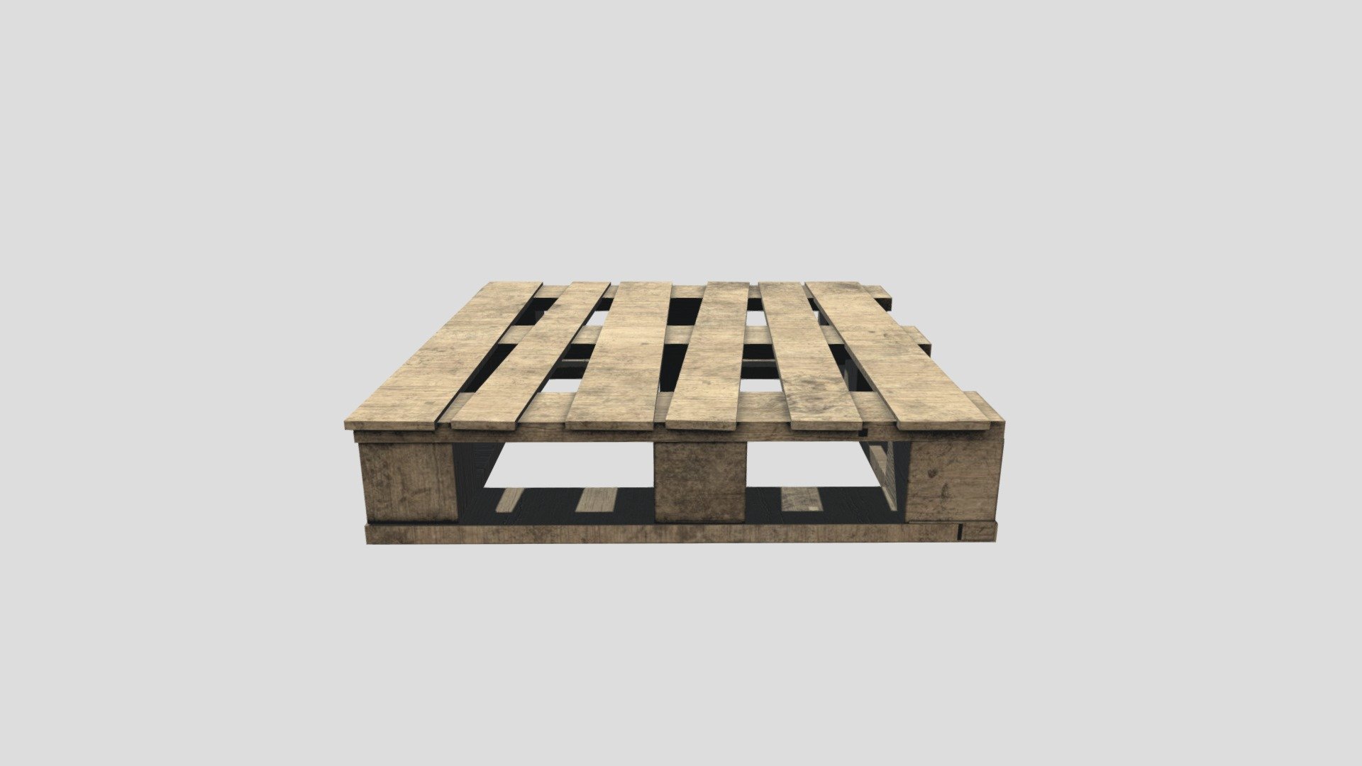 Wood Pallet - 3D model by Whoatemynoodles [eafc307] - Sketchfab