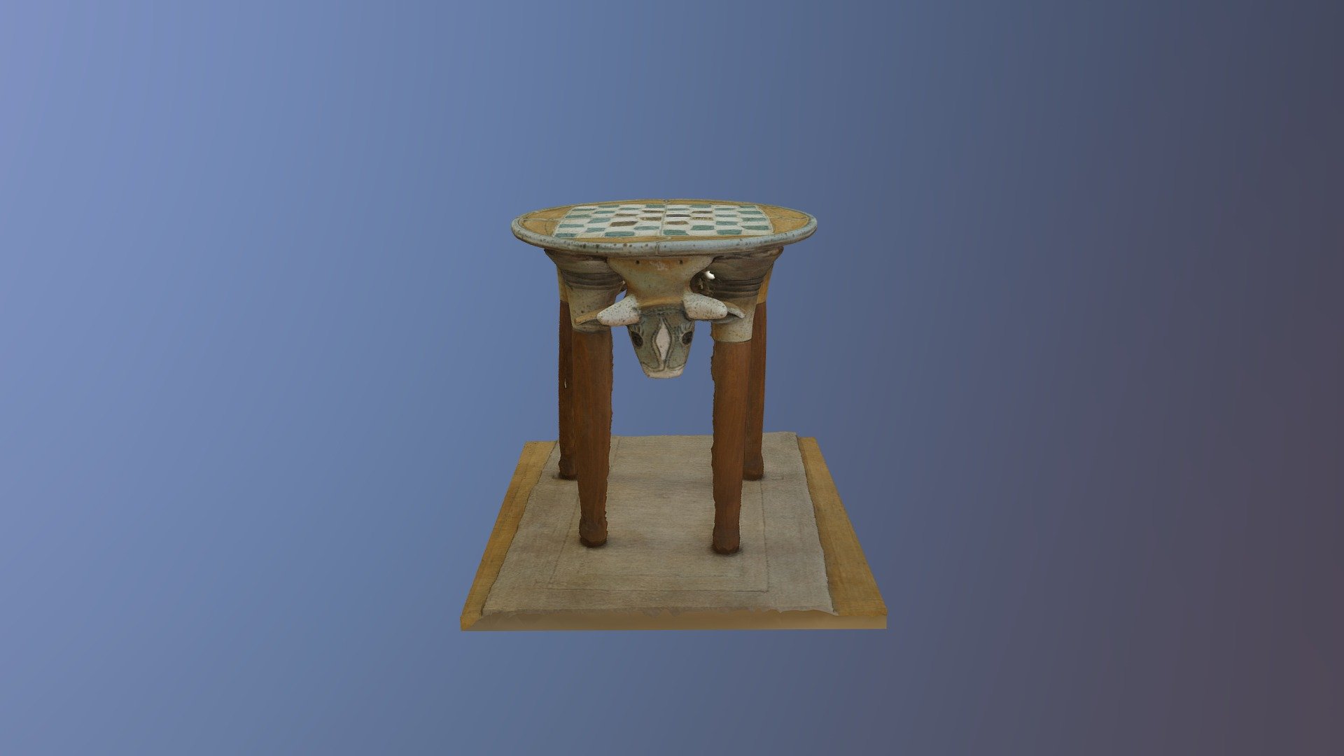 Cow Table - 3D model by The Haan Museum (@HaanMuseum) [eafc956] - Sketchfab