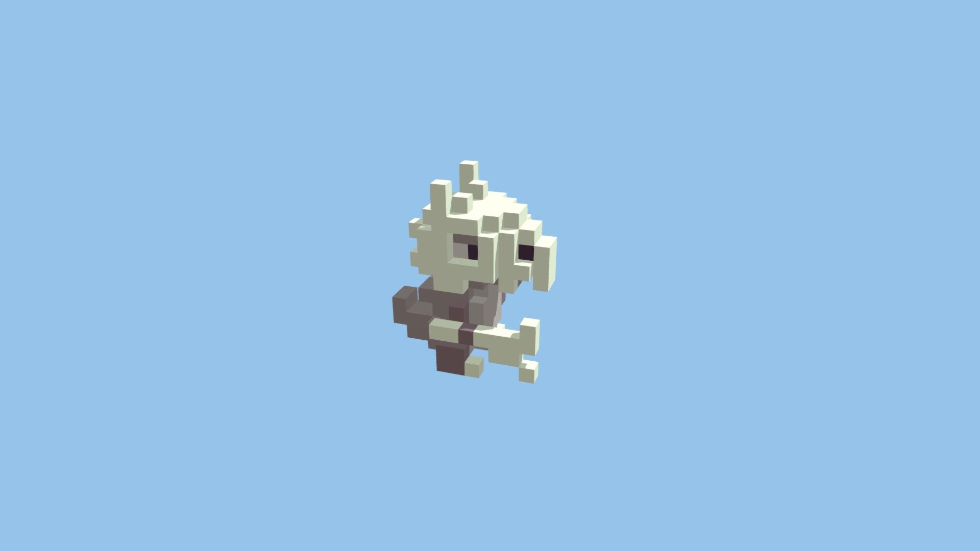 Cubone - 3D model by Achie72 [eafcd38] - Sketchfab