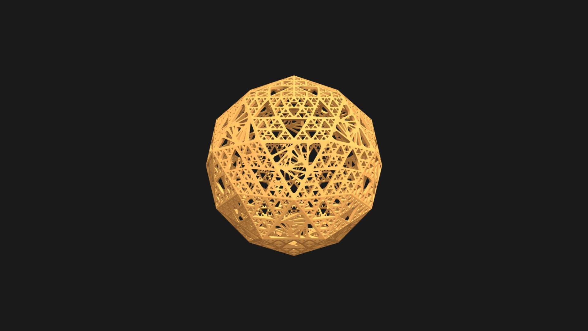 Fractal sphere - 3D model by sergmahno [eafcf5c] - Sketchfab