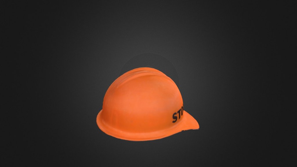 Construction Hat - 3D model by AlyssaFawcett [eafdd99] - Sketchfab