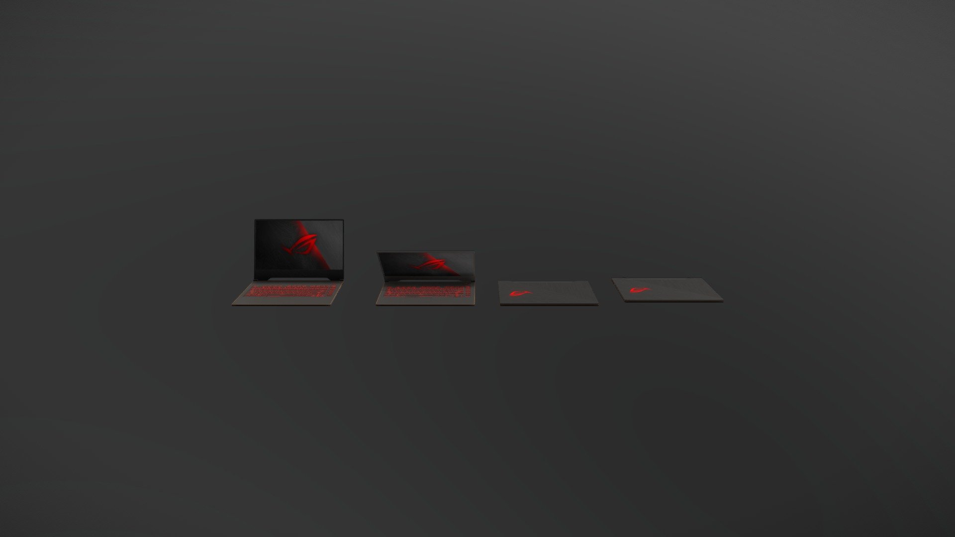 ZELUS Gamming Laptop(Fake ASUS ROG laptop) - Download Free 3D model by ...