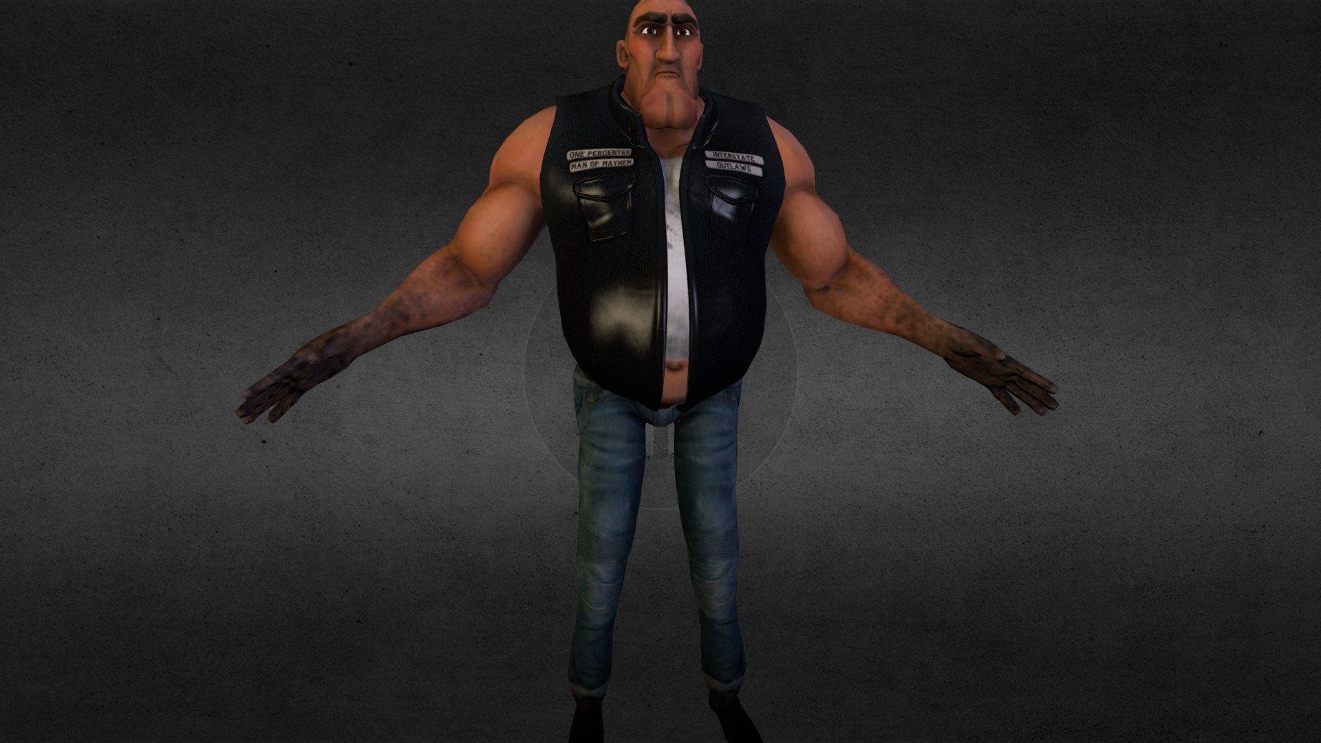 Fat Biker - 3D model by Euan Mitchell (@tigg) [eaxzvLQ] - Sketchfab