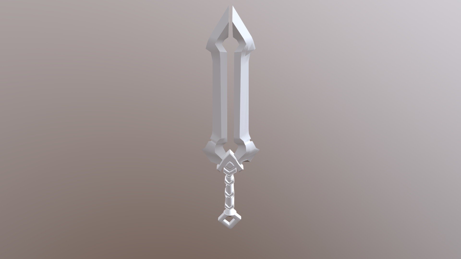 Fantasy Heavy Sword - 3D model by Francisco Torres (@pencilrush ...