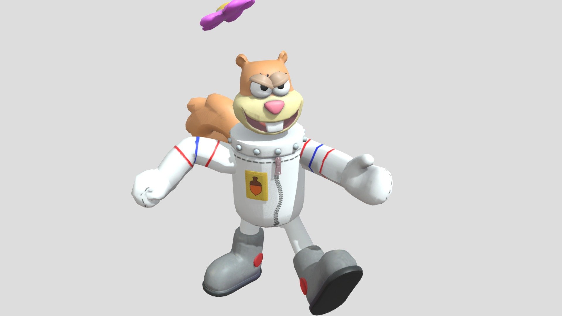 Nasb-Sandy Cheeks - Download Free 3D model by SMF Features Developed ...