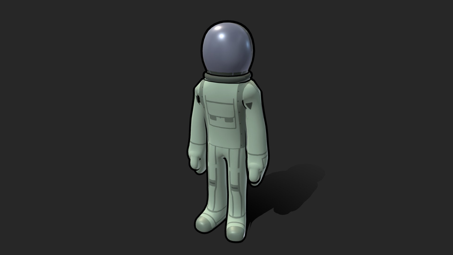 ANIMATED AND TEXTURED ASTRONAUT - 3D model by Constanza_Valenzuela ...