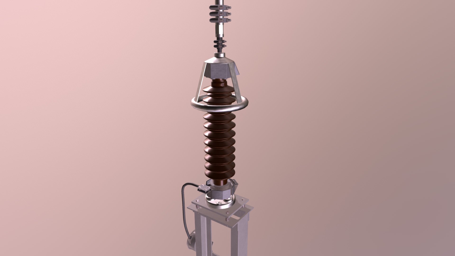 Surge Arrester - 3D model by 3Dave (@3D-ave) [eb07c40] - Sketchfab