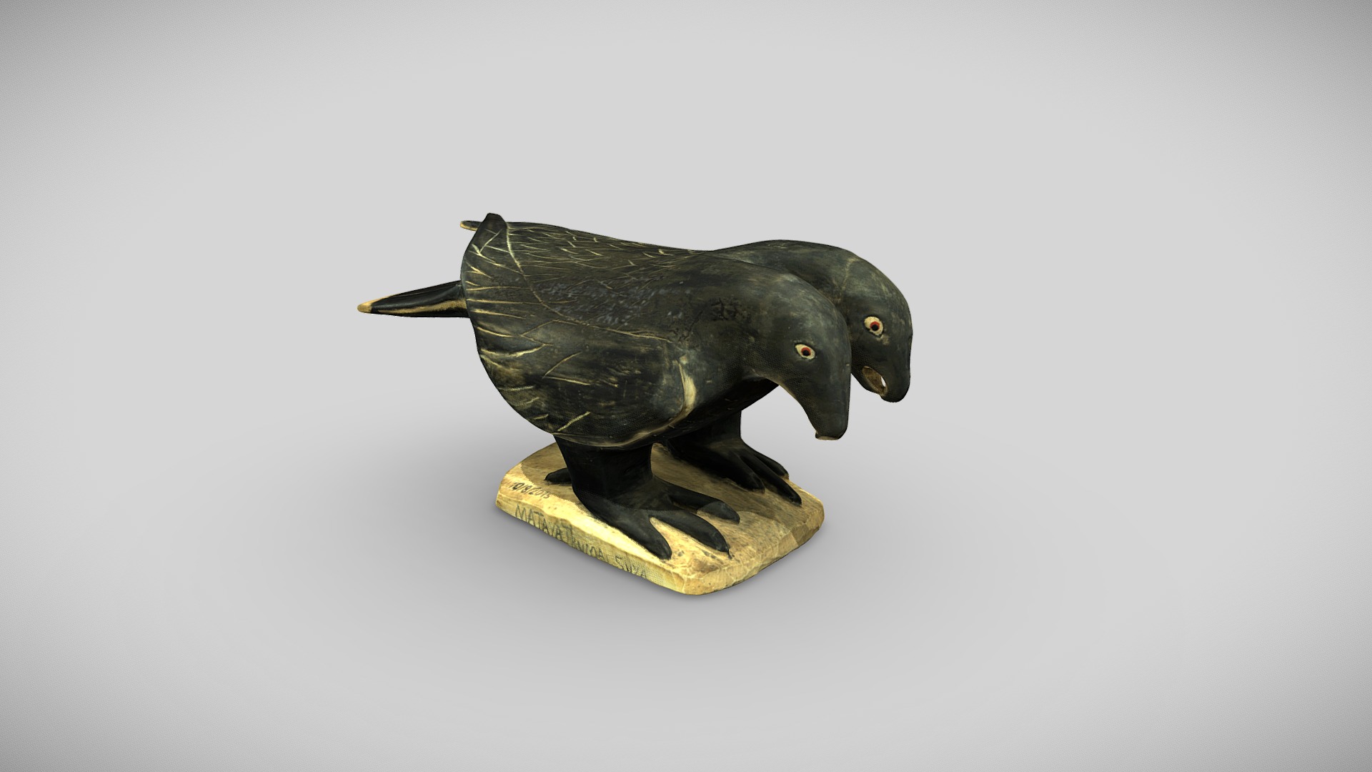 Yudut bench - two-headed vulture, Brazil - 3D model by Museum de ...