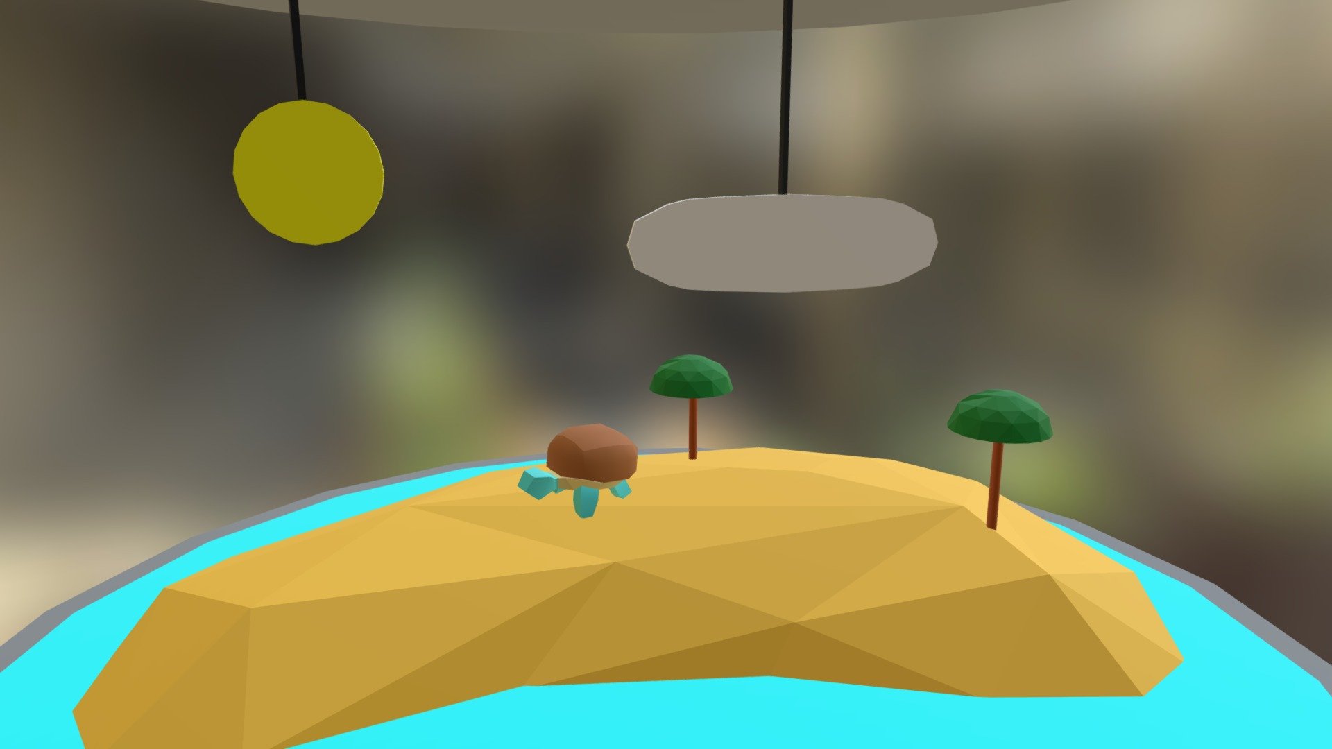Water Poke Scene - 3D model by lianhaggis [eb0939b] - Sketchfab