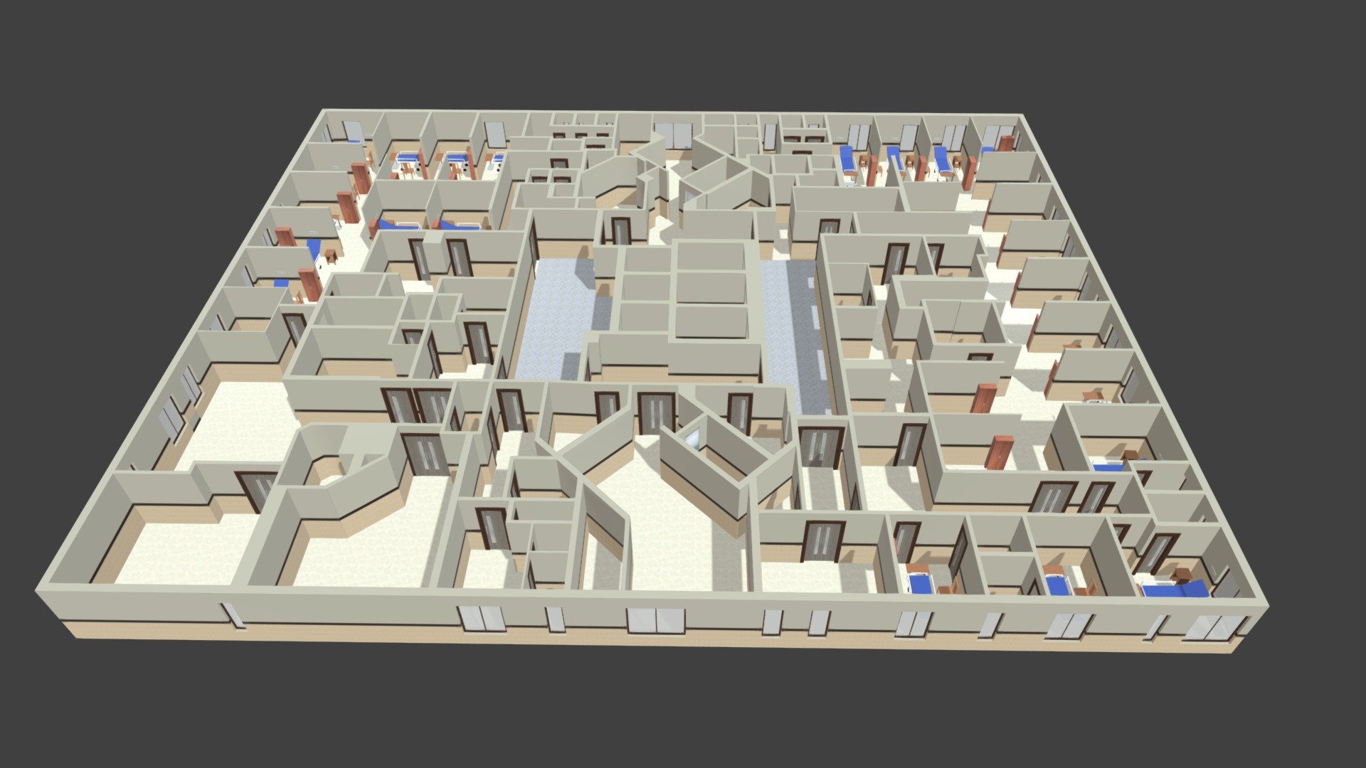 IPD_4th_floor (2) - 3D model by MMI (@sneh.) [eb0a945] - Sketchfab