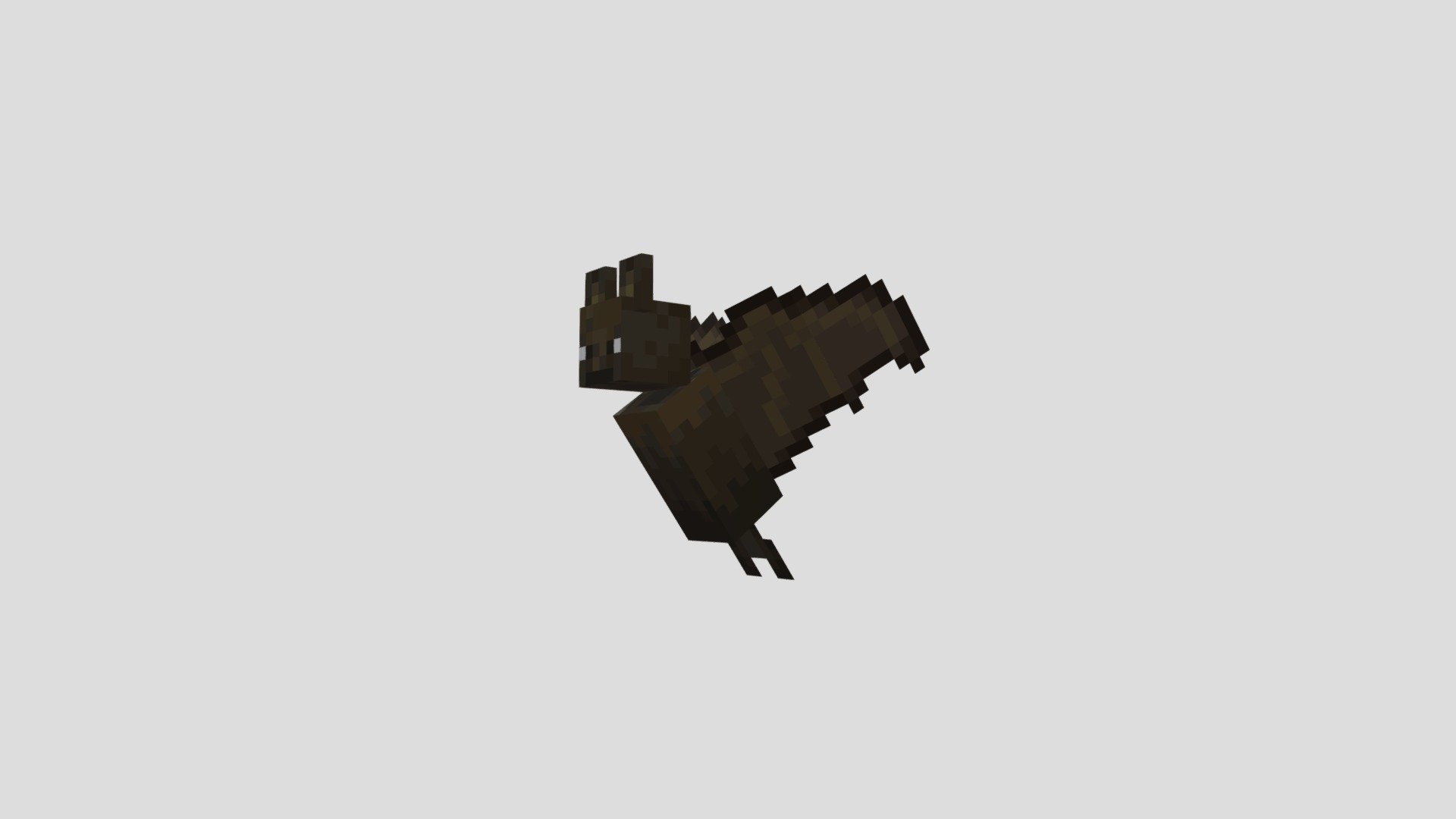 minecraft bat - Download Free 3D model by JohnElkes [eb0c492] - Sketchfab