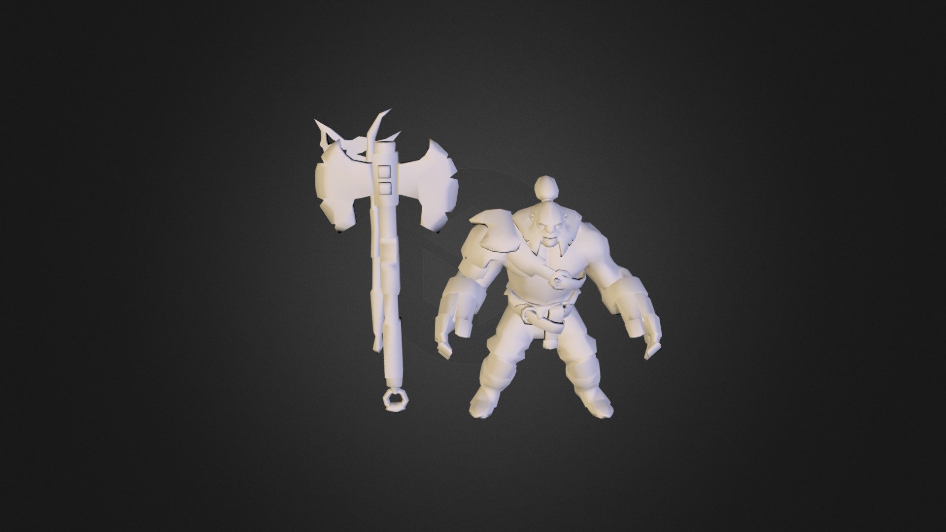 Axe.obj - 3D model by JackCase [eb0cc66] - Sketchfab