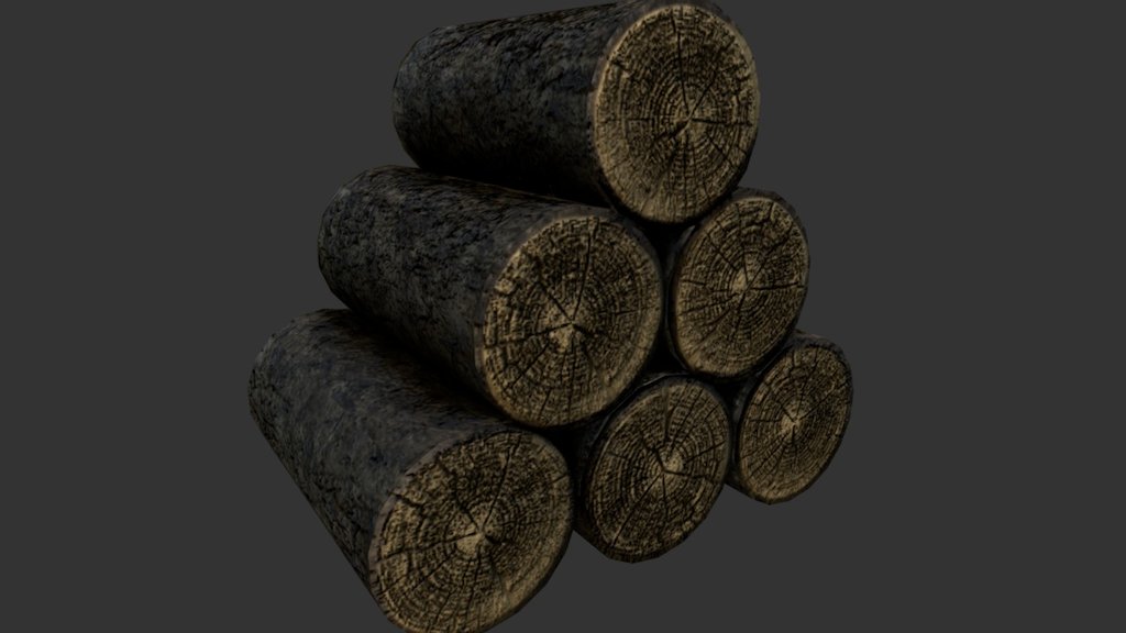 Log Pile - Buy Royalty Free 3D model by Ryan Lewis (@RevanHilts ...