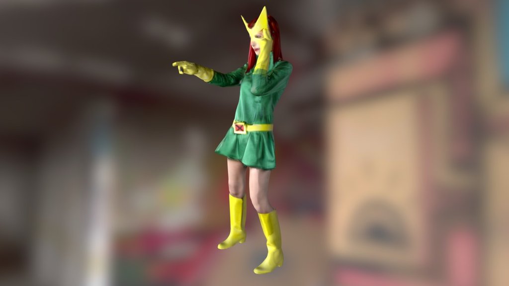 Marvel Girl Cosplay Comic Con Thessaloniki 2015 - 3D model by eidolon3d ...