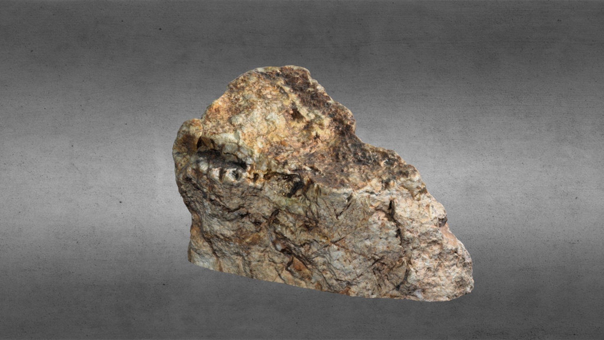 Stockwork: Qtz and Fe Ox. veinlets - Download Free 3D model by C ...