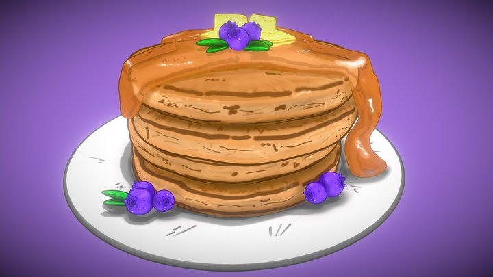 Pancake 3D models - Sketchfab