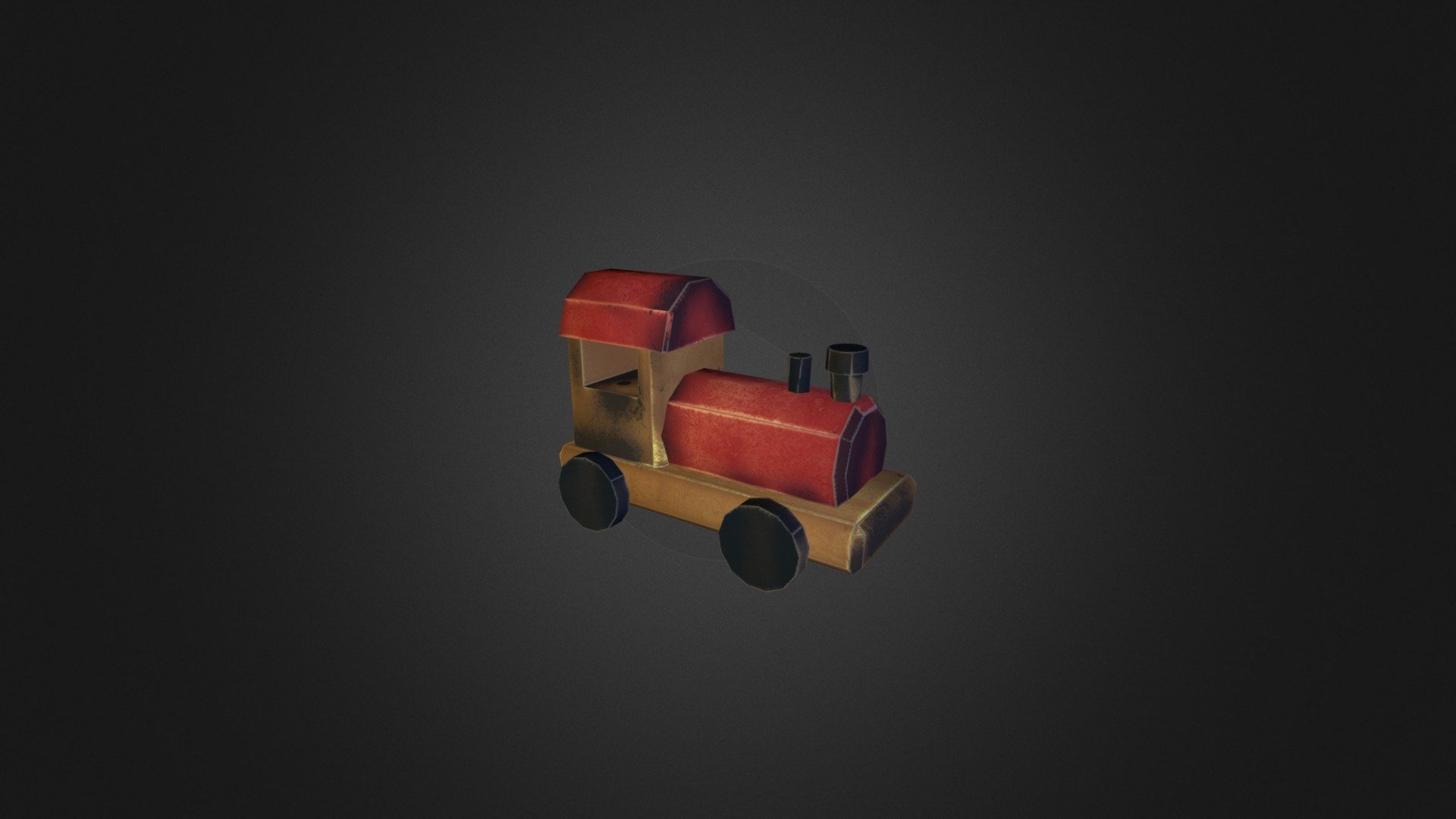 Friday 500 - Toy Train - 3D model by sporkedmango [eb1123f] - Sketchfab