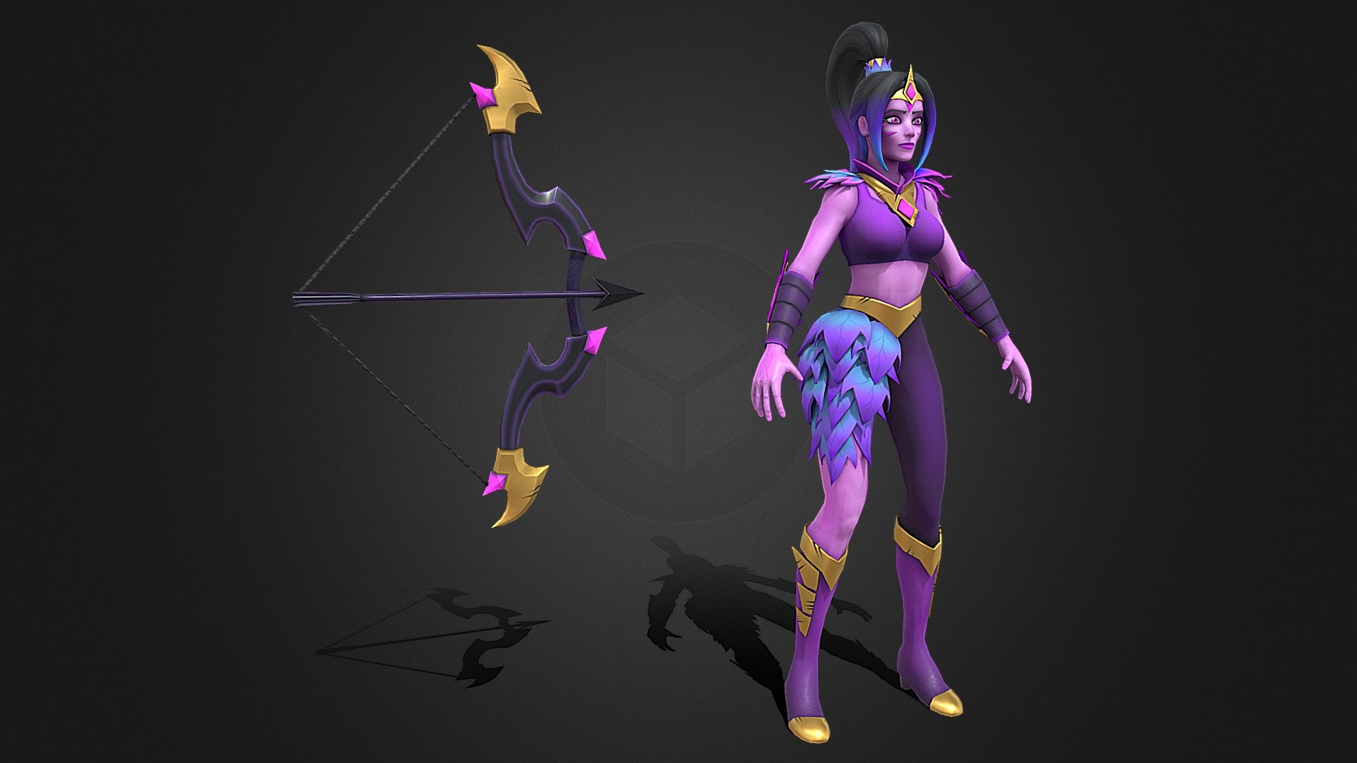 character_girl - 3D model by centaurus21 [eb13024] - Sketchfab