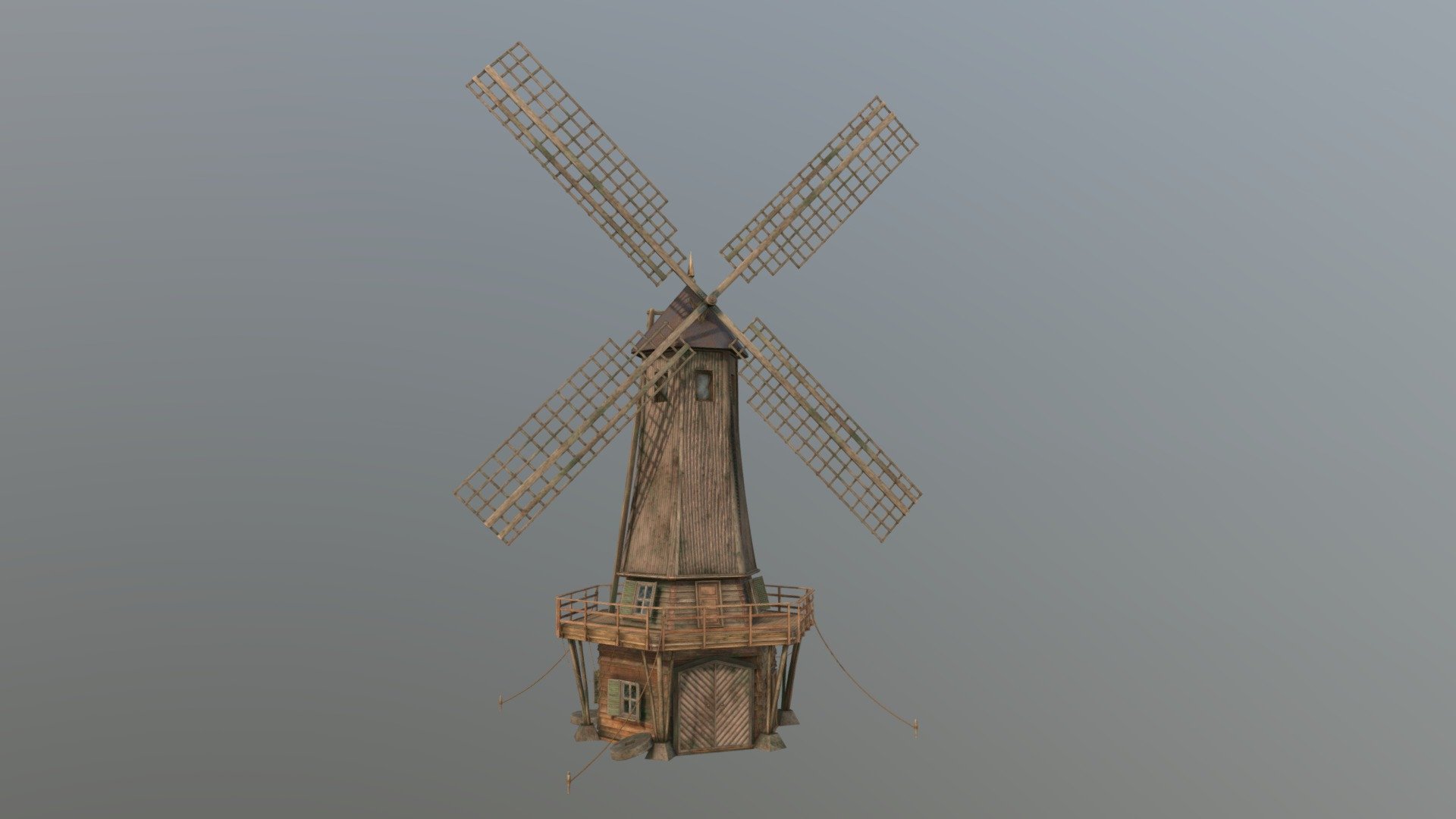Windmill Holand - Buy Royalty Free 3D model by Thomas Binder ...