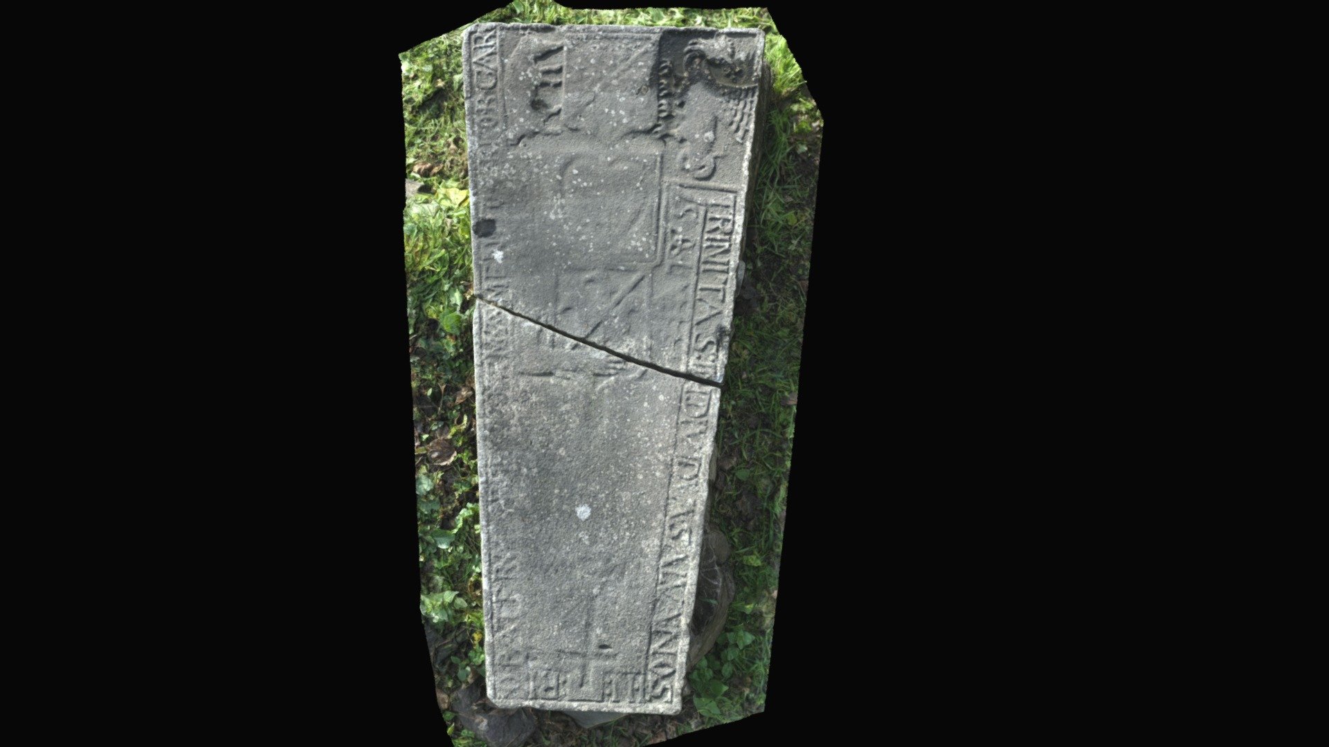 FitzGerald Grave-Slab (KE043-224008-), Dingle - Download Free 3D model ...