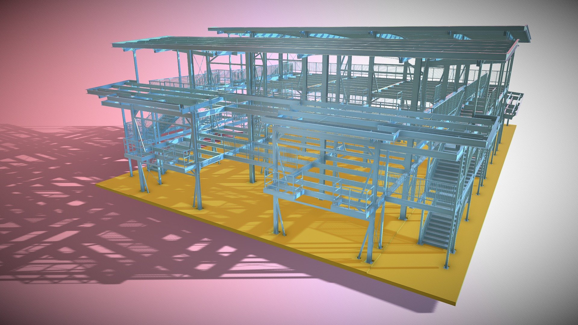 AMENITIES BUILDING - TYPE A2 - Download Free 3D model by proleed ...