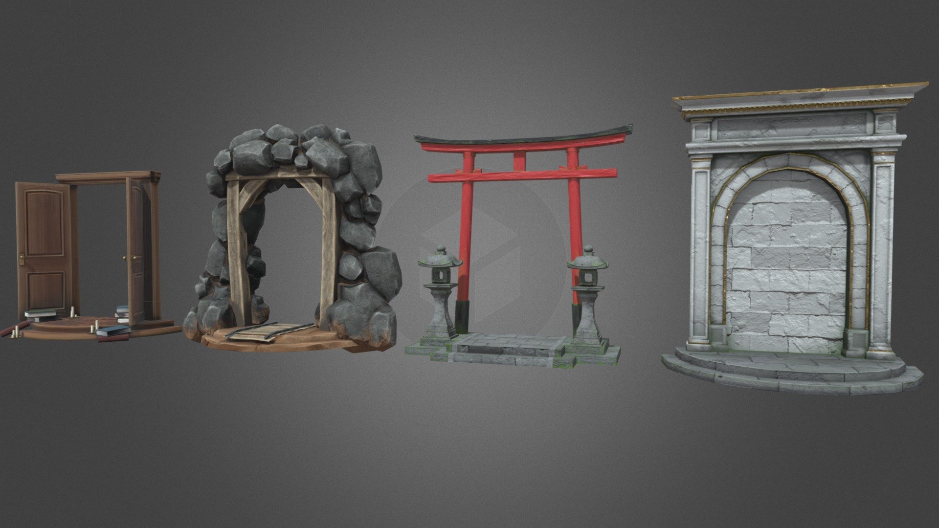 GateOrnament - 3D model by Orca_tempura (@OrcaTempura) [eb16f1b ...