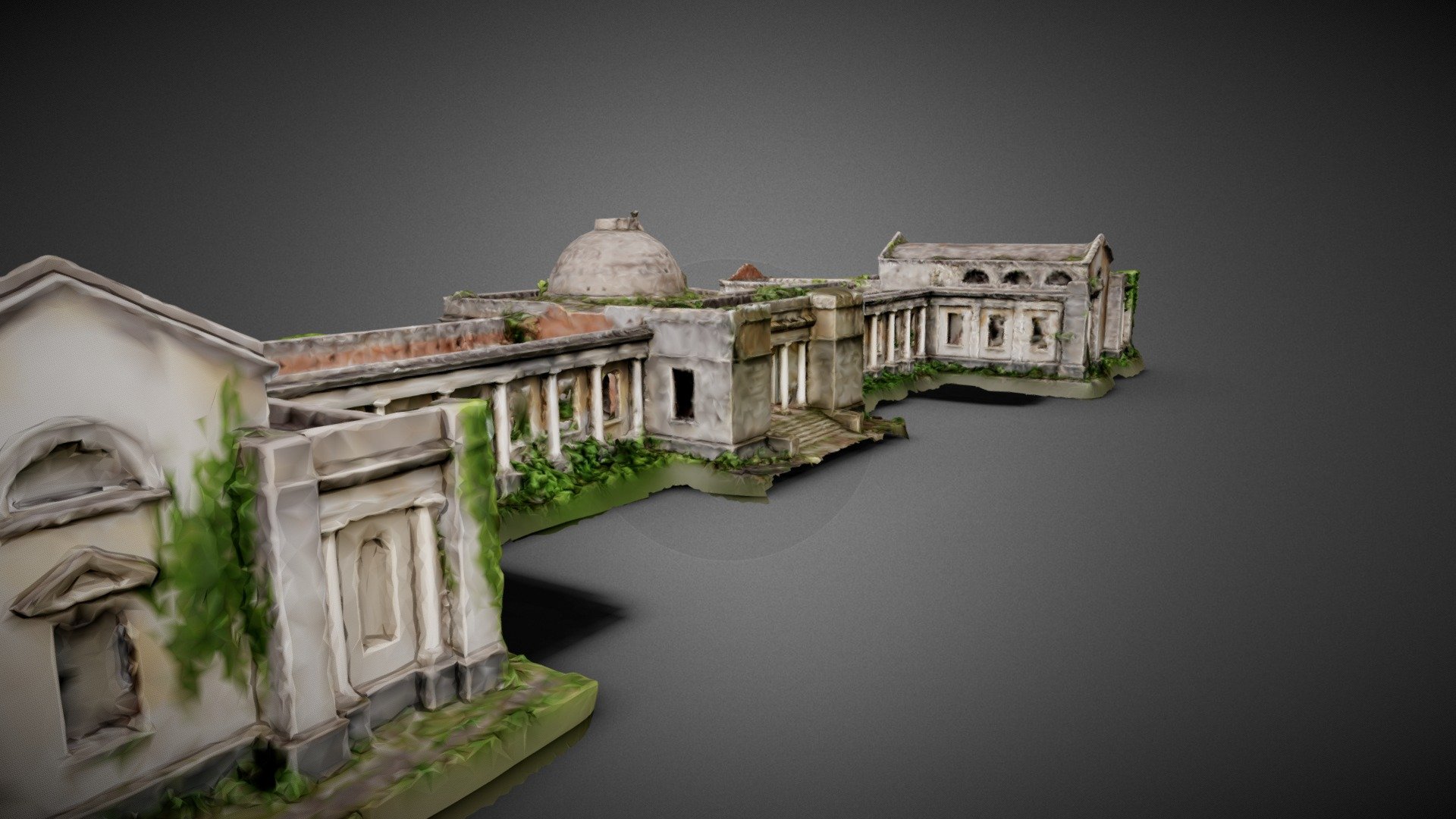 Abandoned Building from Menji Resort (for test) - Download Free 3D ...