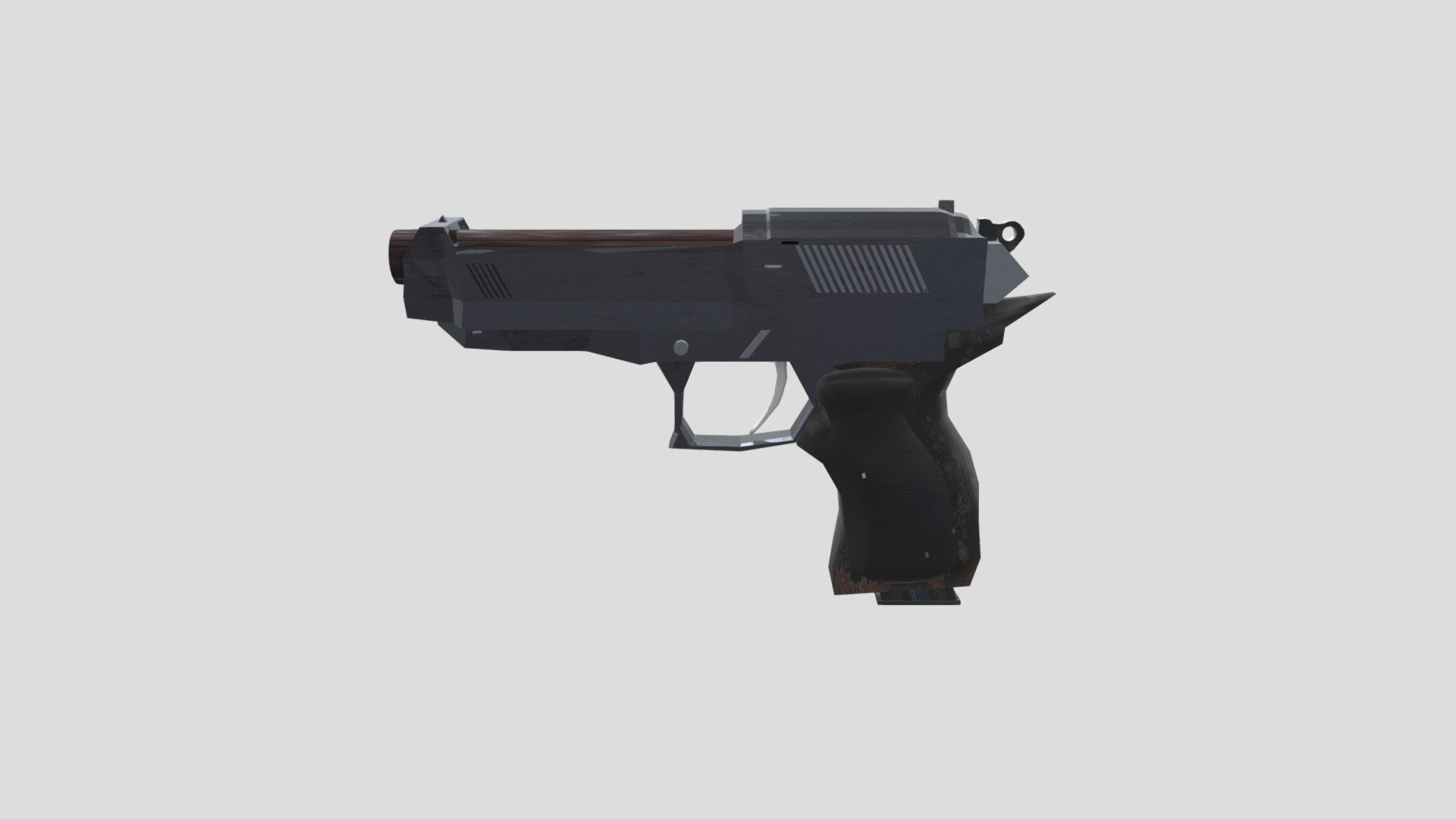 9mm Pistol - 3D model by theo3320 [eb18dcd] - Sketchfab
