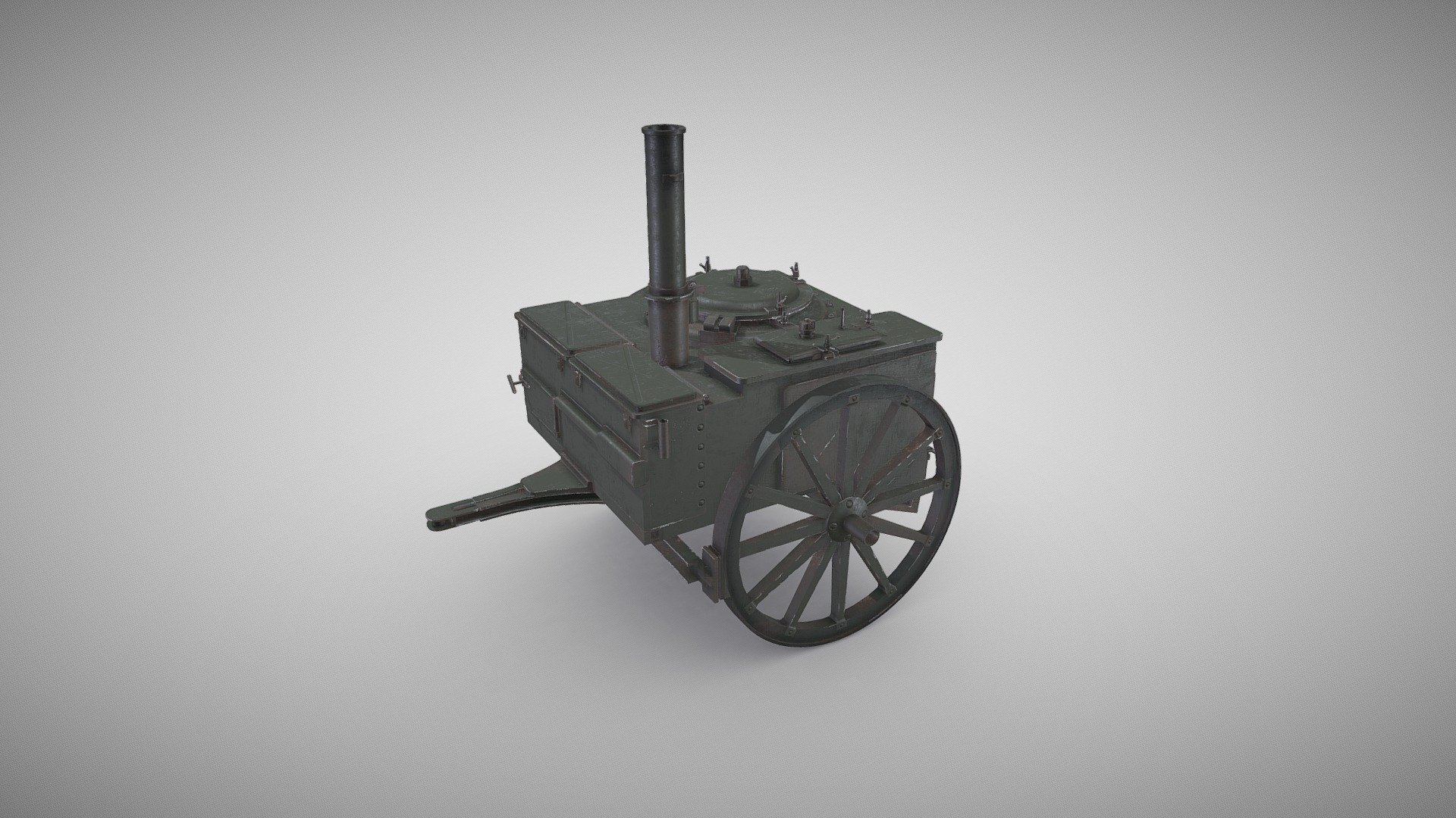WW1 Field Kitchen - Buy Royalty Free 3D model by MaX3Dd [eb1af22 ...