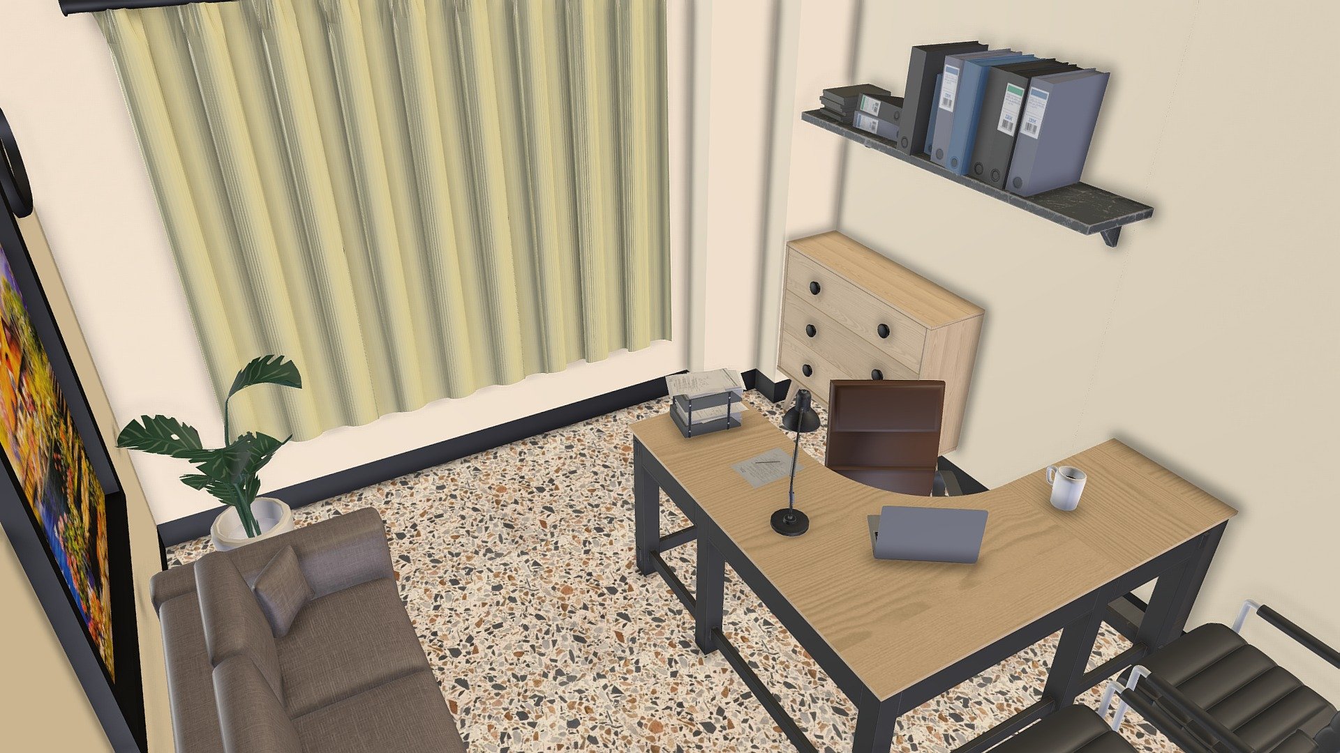 Oficina - 3D model by S3bastian (@sebastiandesing) [eb1b9c7] - Sketchfab