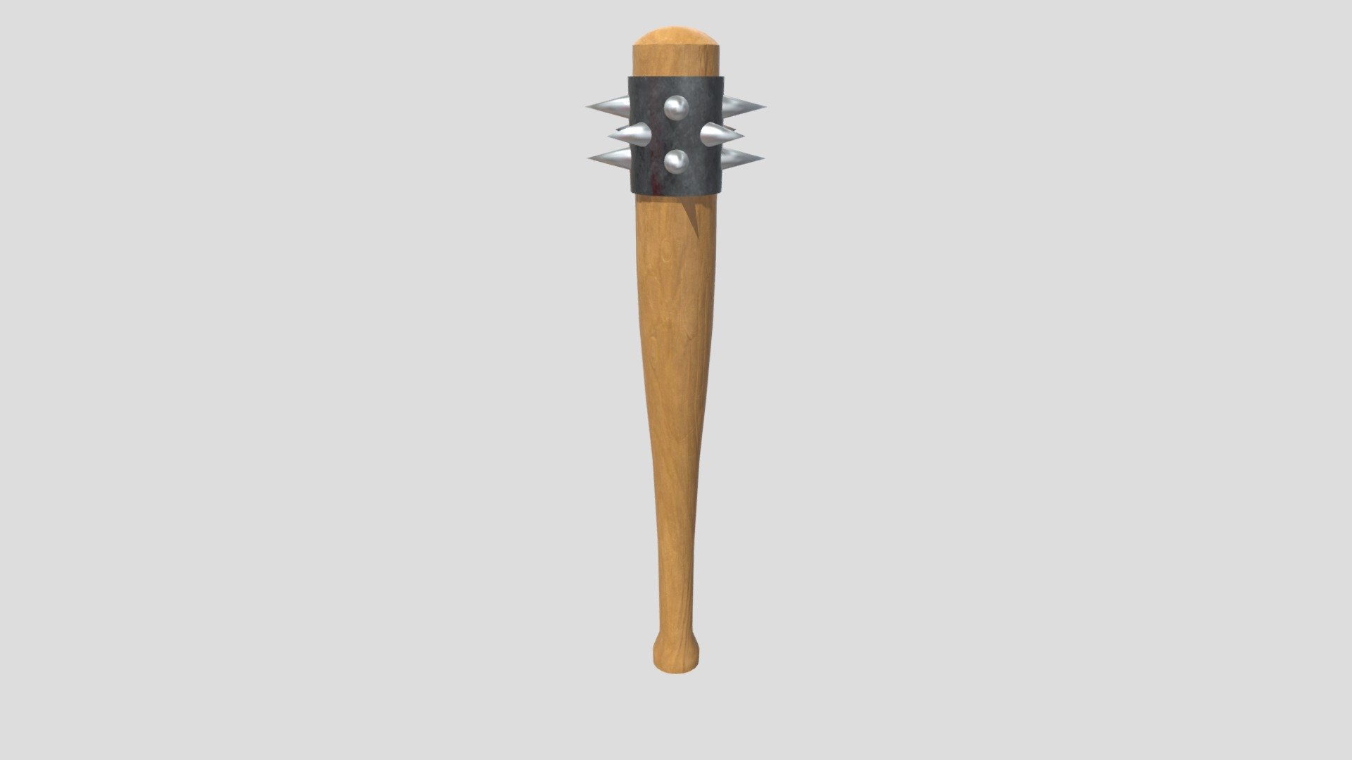 Spiked Baseball Bat - 3D model by hpleming [eb1c3ba] - Sketchfab