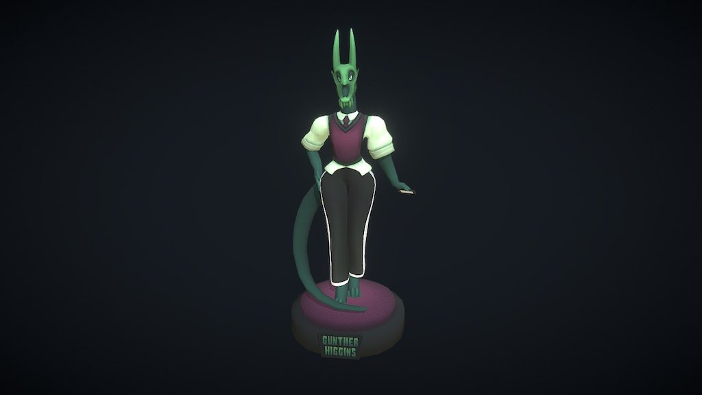 Gunther Posed - 3D model by cleareclair [eb1d57e] - Sketchfab