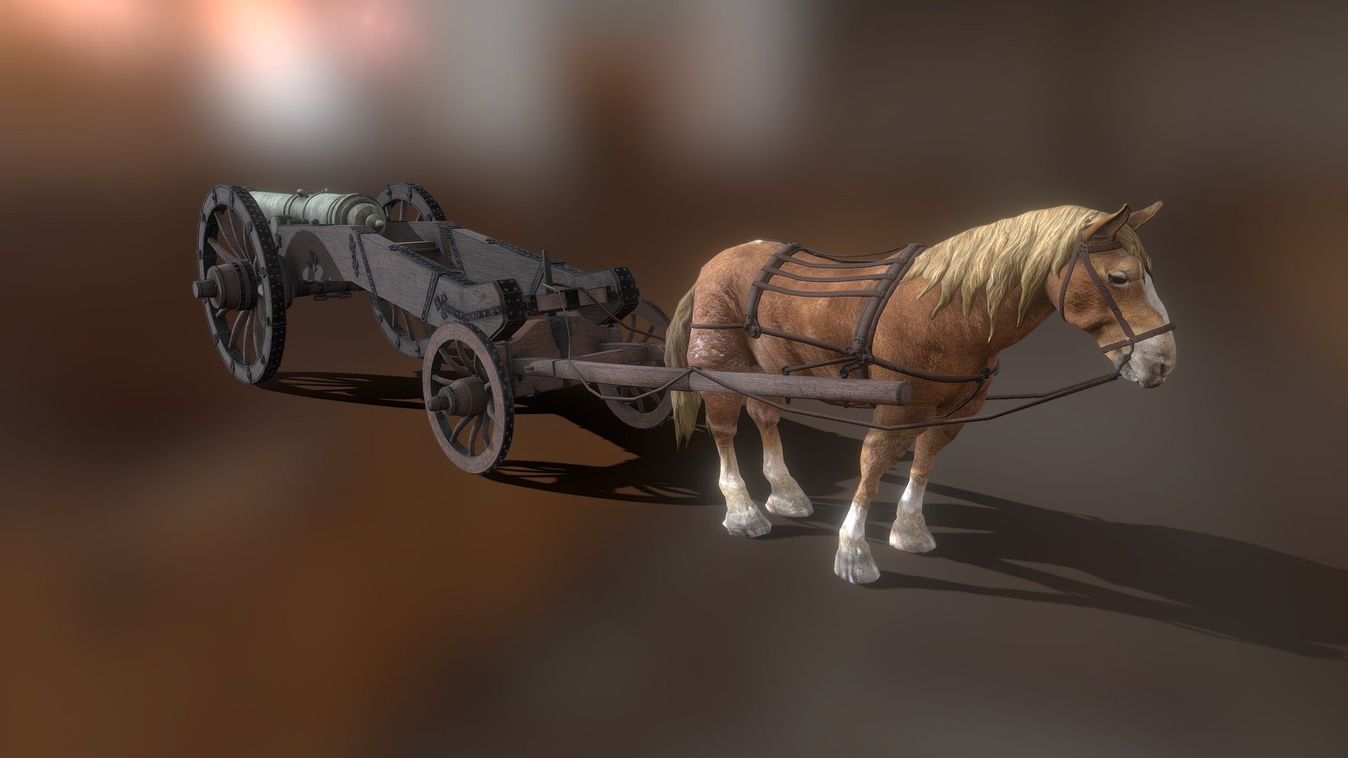 Front carriage - 3D model by visualdimension [eb1e6a9] - Sketchfab