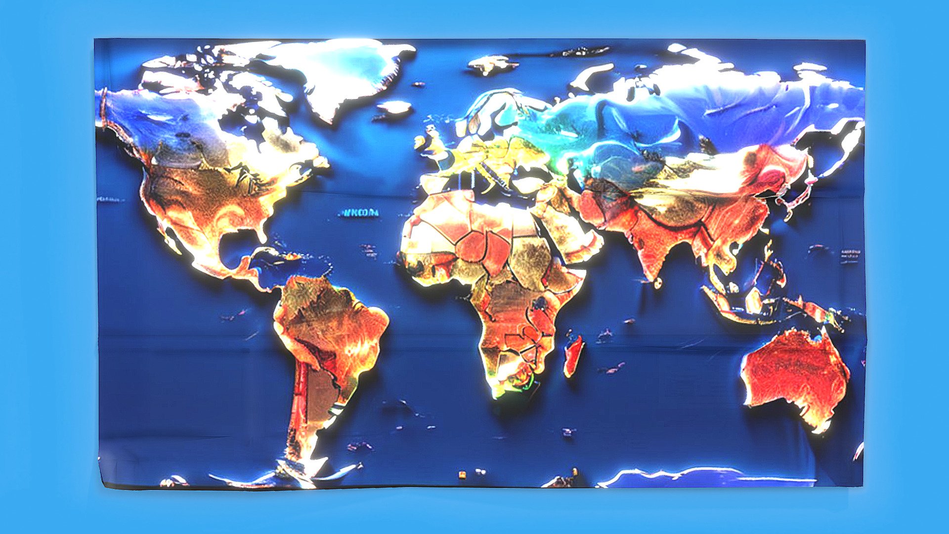 World Map 3D Model - Download Free 3D model by ℜ𝔢𝔞𝔩 𝔖𝔩𝔦𝔪 𝔖𝔥𝔞𝔡𝔶 (@real ...
