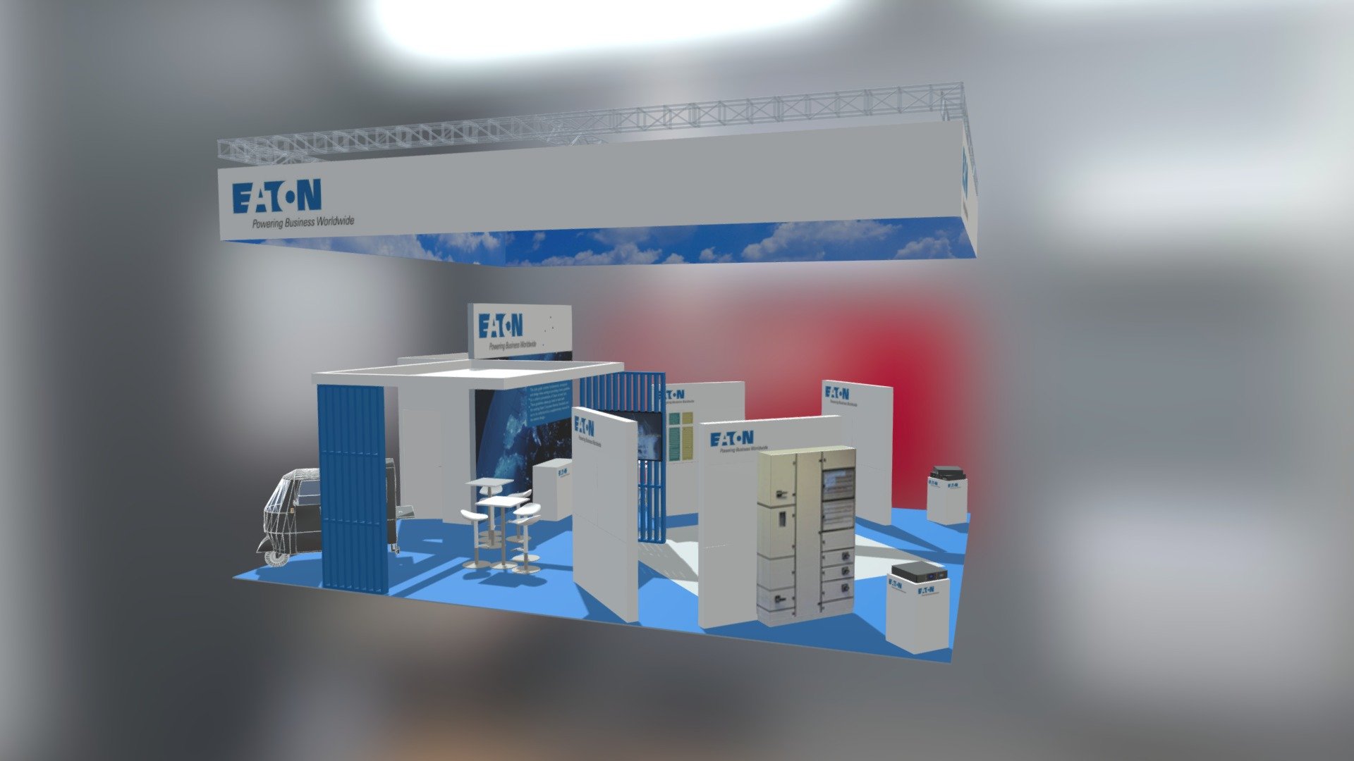 Eaton stand - 3D model by Mick K (@haarbollen) [eb2164a] - Sketchfab